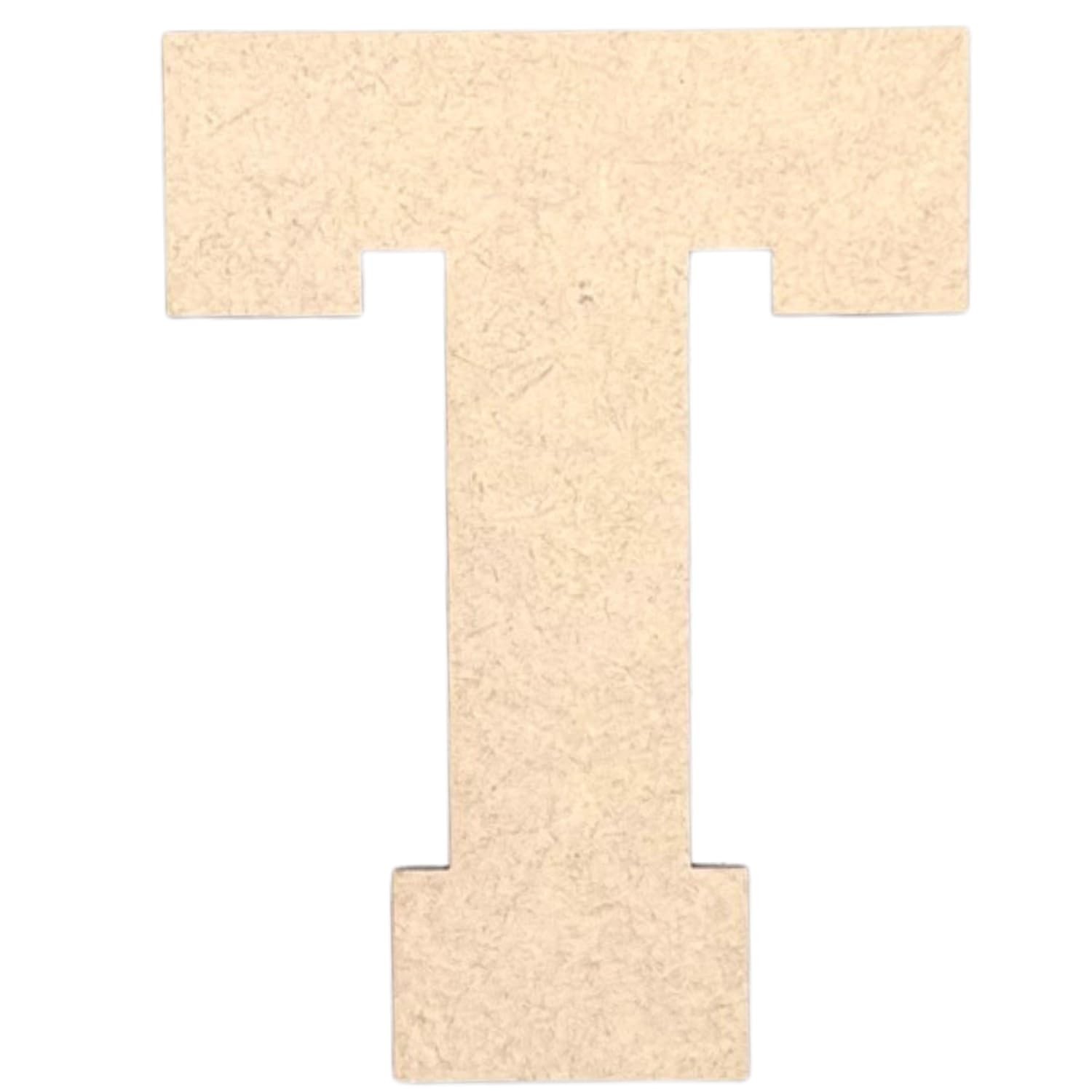 Krafty Supply Collegiate Letters | Letter T | 1-8in MDF Wooden Letters ...