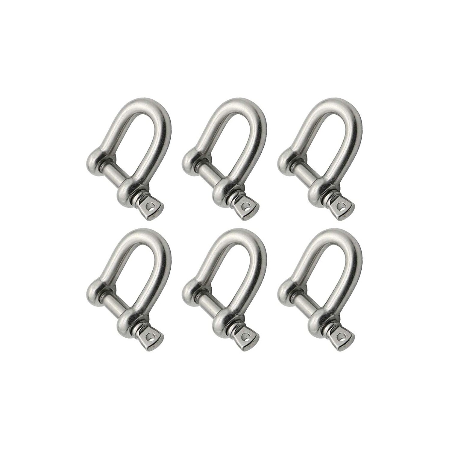 Stainless Steel Shackle Anchor Shackle D Shape Shackle Screw Shackle ...