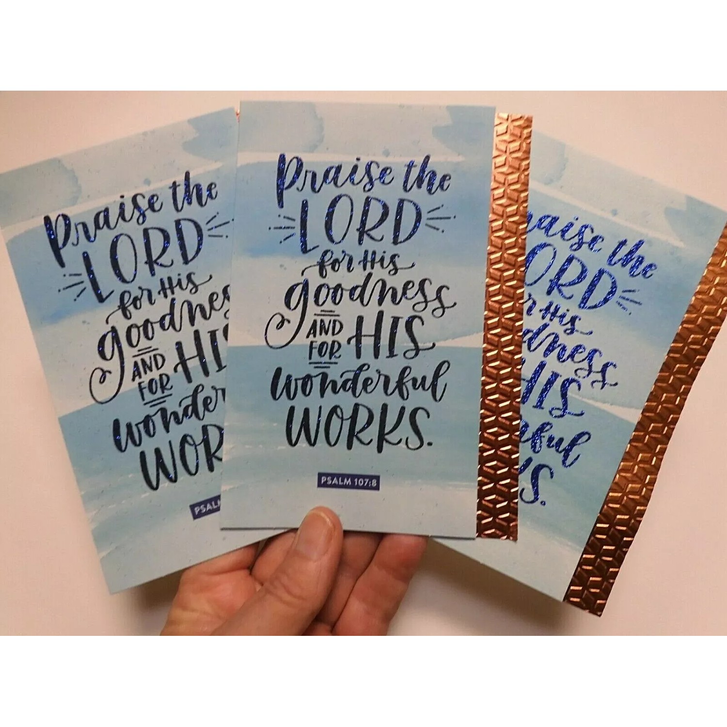 DaySpring 3 Cards DaySpring Christ Religious Encouragement Praise the ...