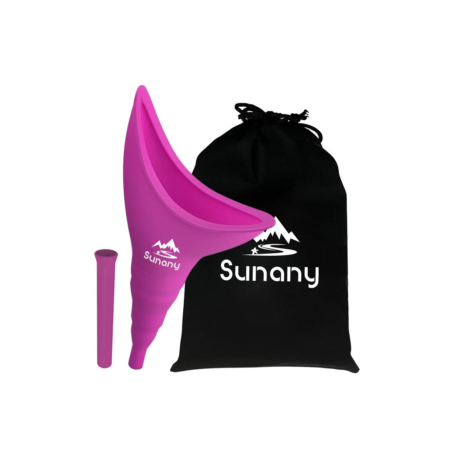 Female Urination Device,Reusable Silicone Female Urinal Foolproof Women ...