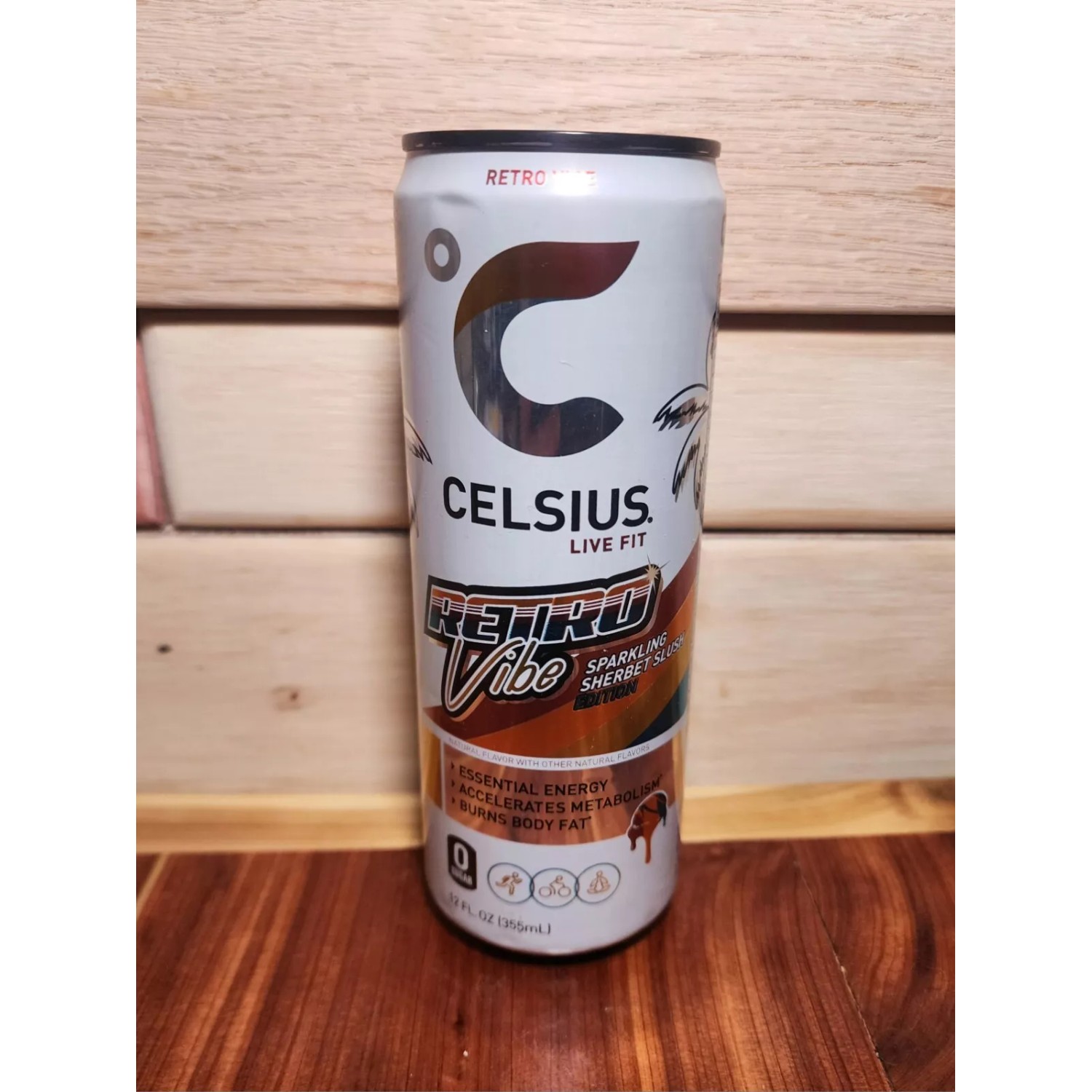 Celsius Retro Vibe Energy Drink - 12 fl oz Can Unopened - ibspot.com