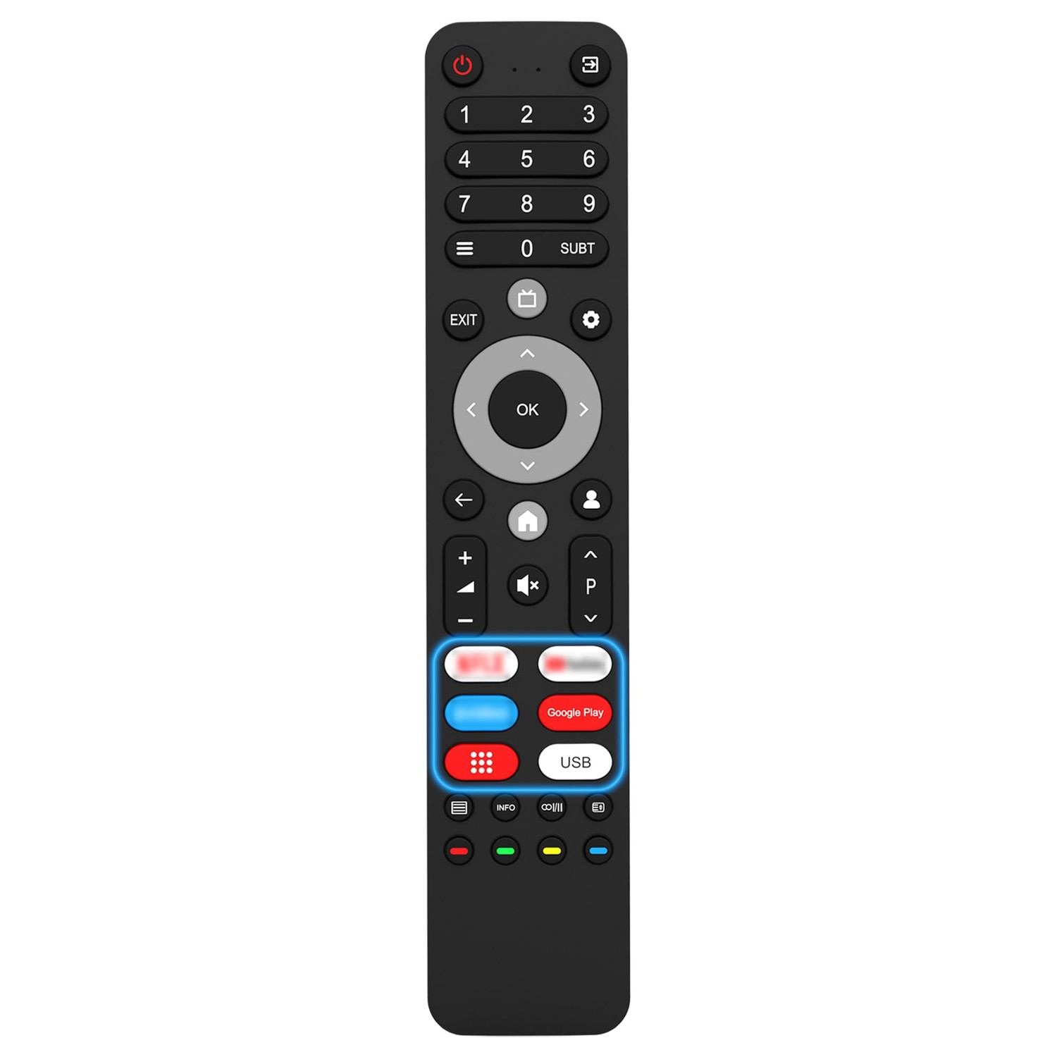 Upgraded Replacement SABA Changhong ChiQ TV Remote, Universal Remote ...