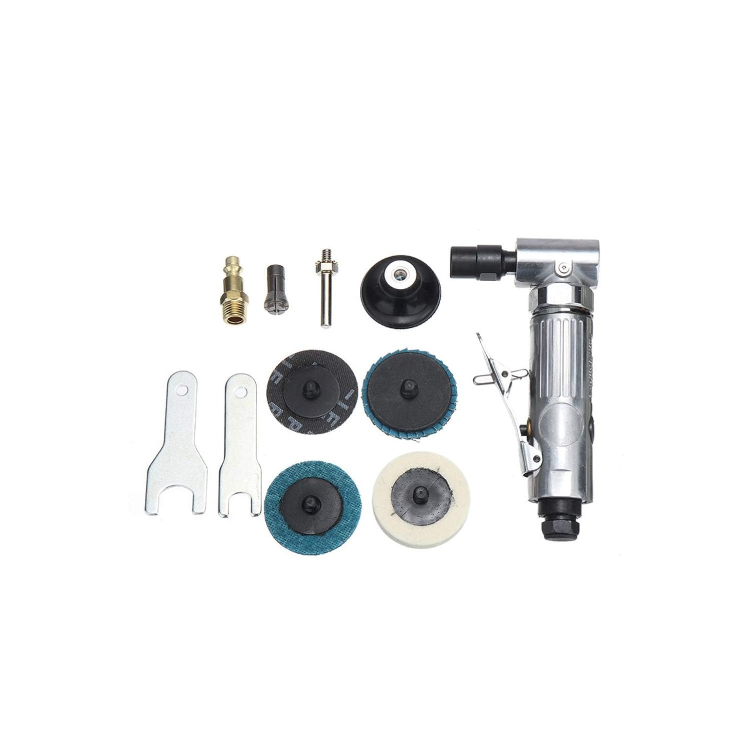 DOICAH Compressed Air Grinder, 90° Rod Grinder, 1/4 Inch MBSP Air Inlet ...