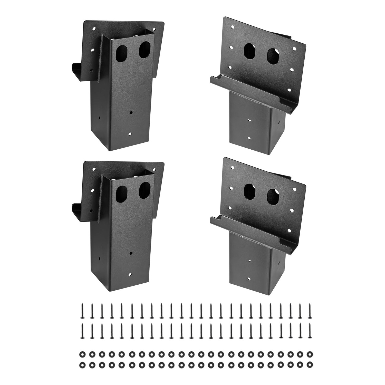 VEVOR Deer Blind Brackets, Outdoor 3.6x3.6 Platform Bracket, Fit 3.5x3 ...