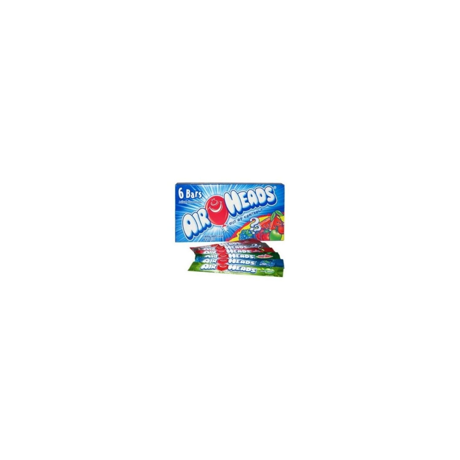 Airheads Airheads Candy, Movie Theater Box, Individually Wrapped Full ...