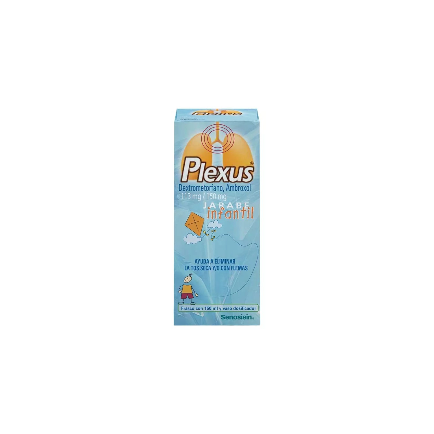 Frasco Plexus Jarabe Infantil Con Dosificador 150ml - ibspot.com