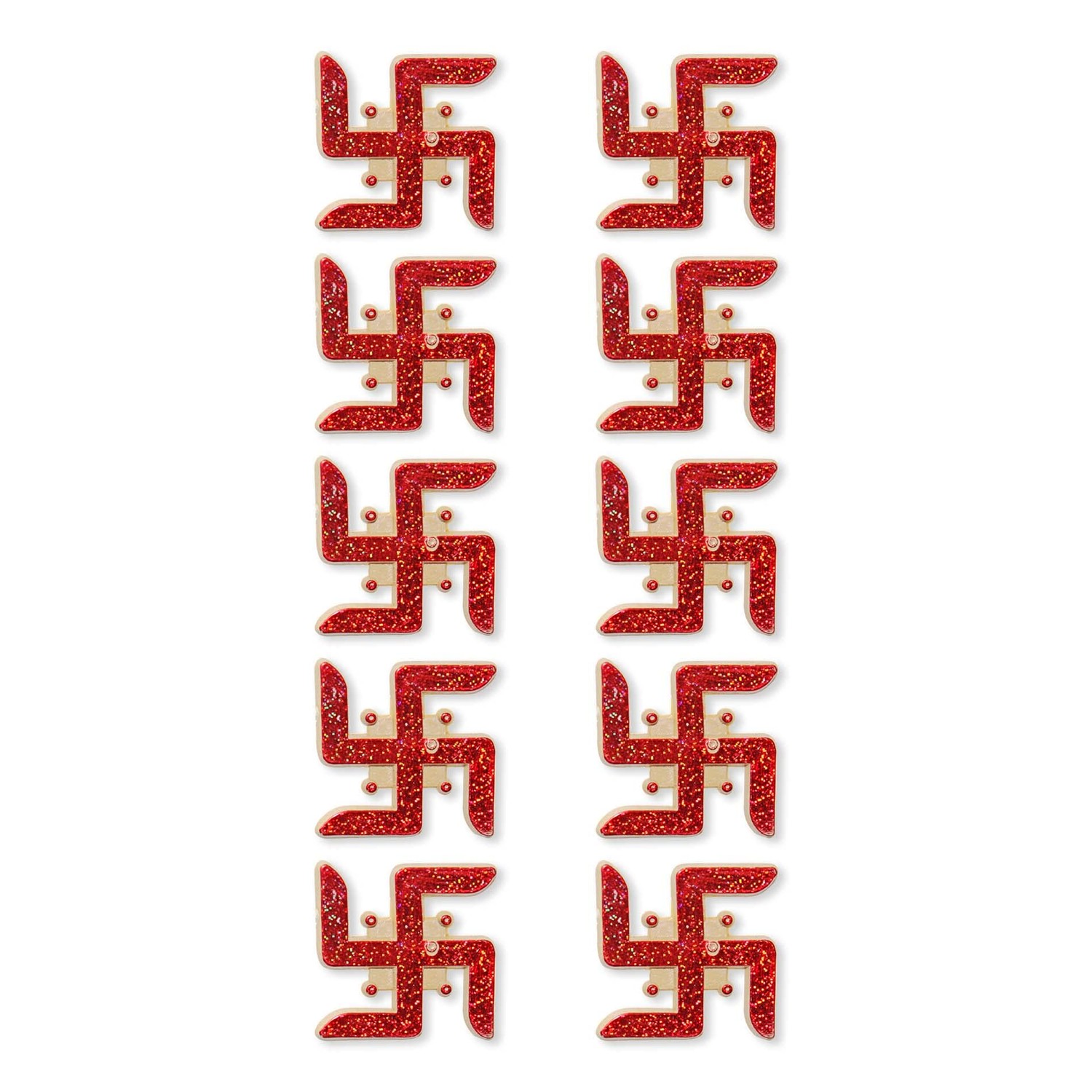 Home Genie Plastic Swastik Stickers for Home,Office and Temple Entrance ...