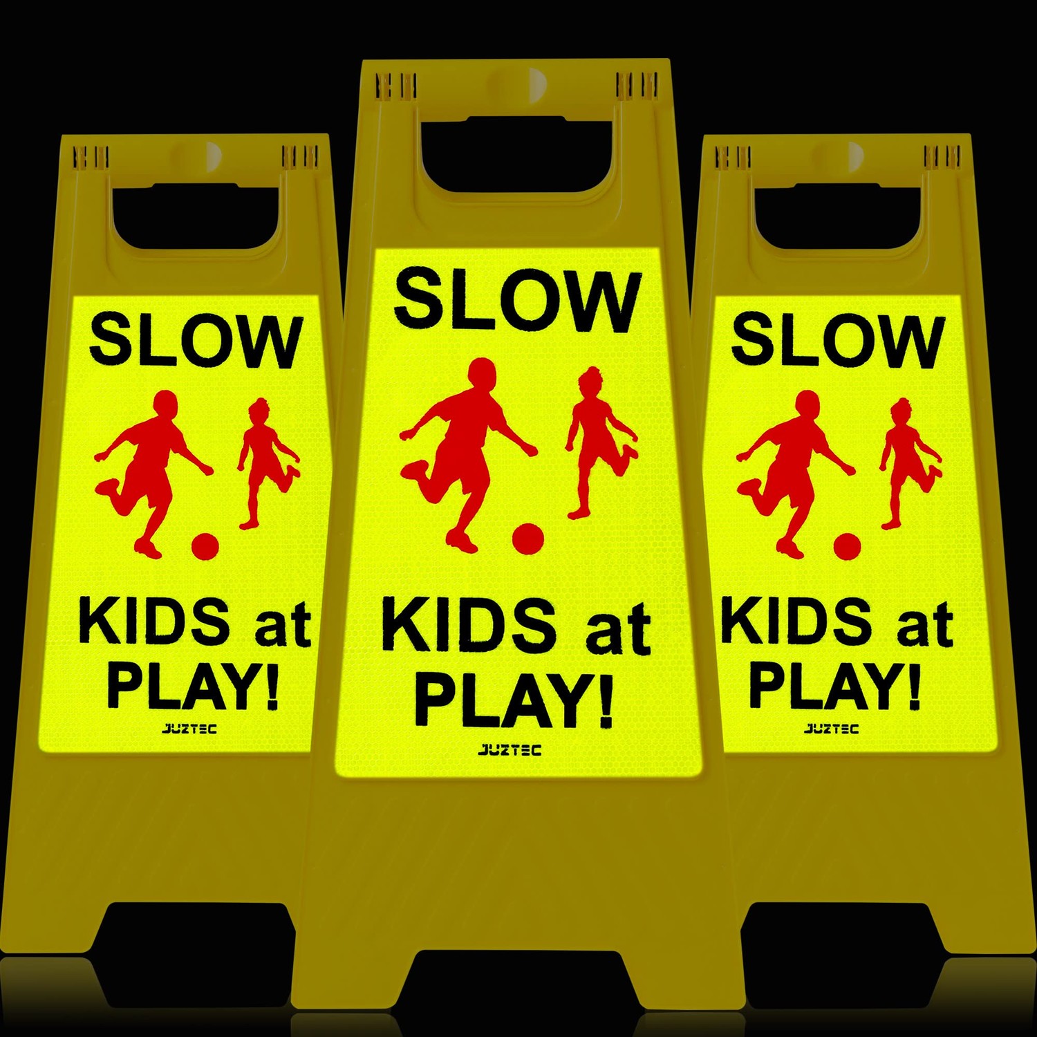 Juztec Children at Play Safety Signs For Street Kids at Play Signs For ...