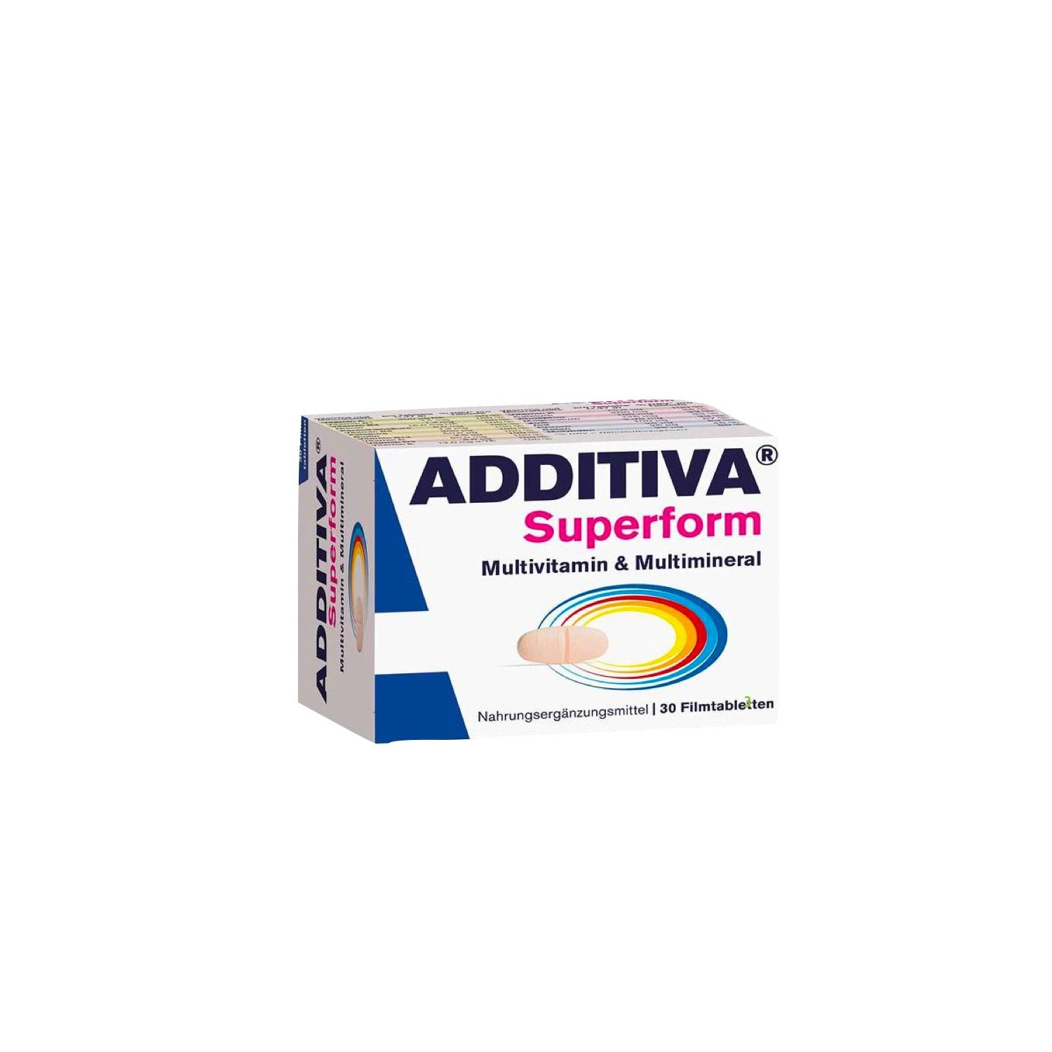 Additiva Superform Multivitamin & Multimineral Tablets 30 tab - ibspot.com