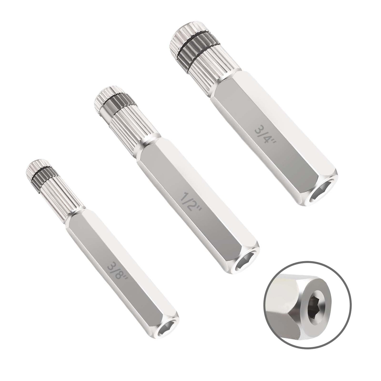 solalithosys 2025 Upgrade 3-Piece Internal Pipe Wrench Set, Pipe Nipple ...