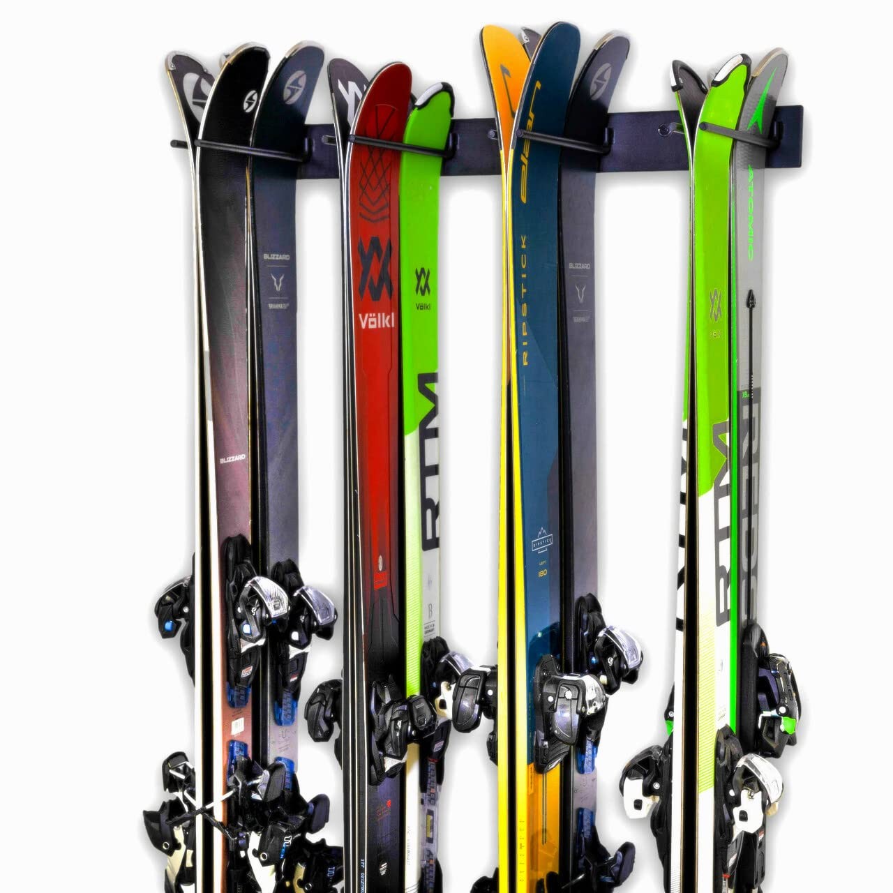 Ski Storage Rack StoreYourBoard Ski Wall Rack - Holds 8 Pairs Of Skis ...