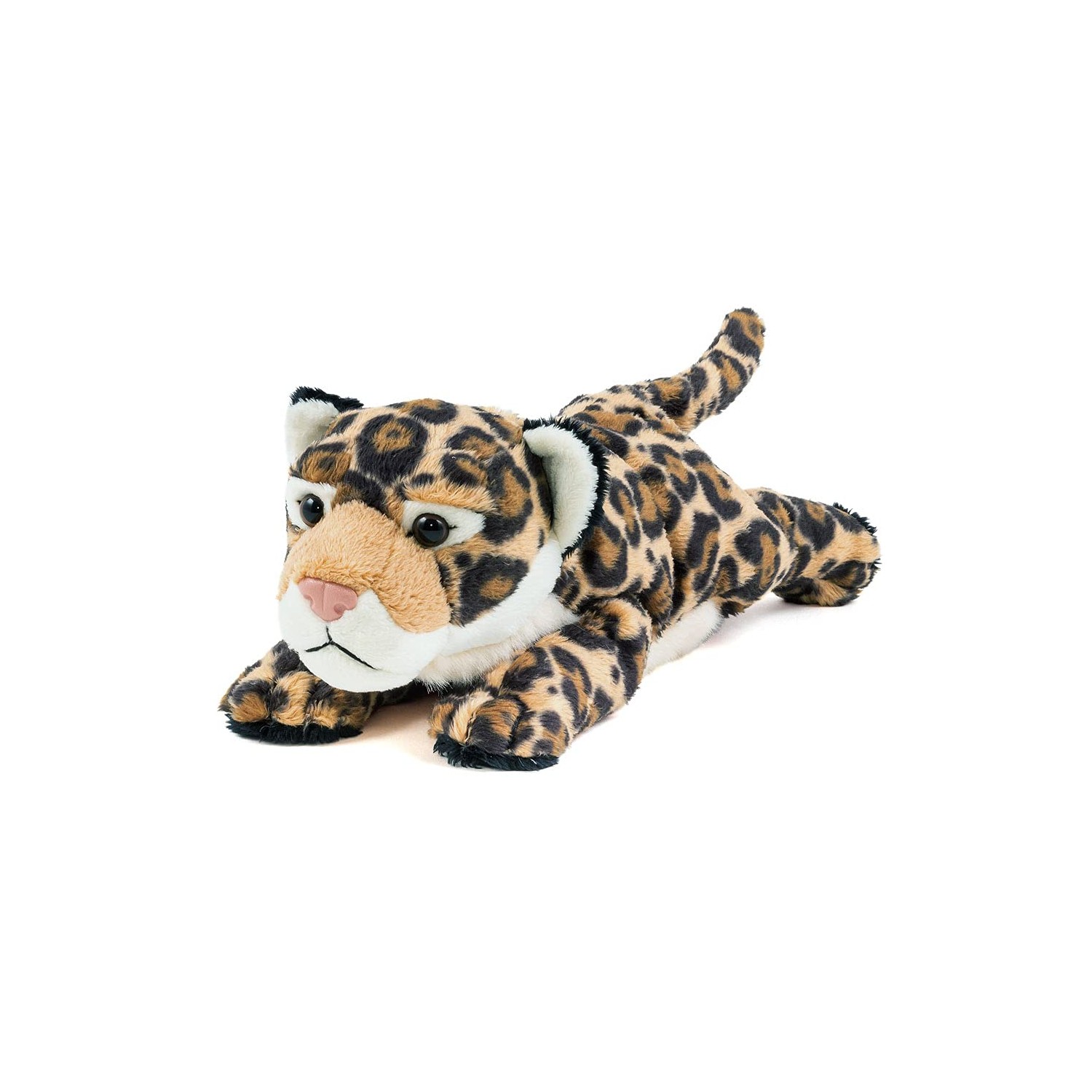 Carolata Jaguar Plush Toy (Nesoberi Series / Gentle Texture), Realistic ...