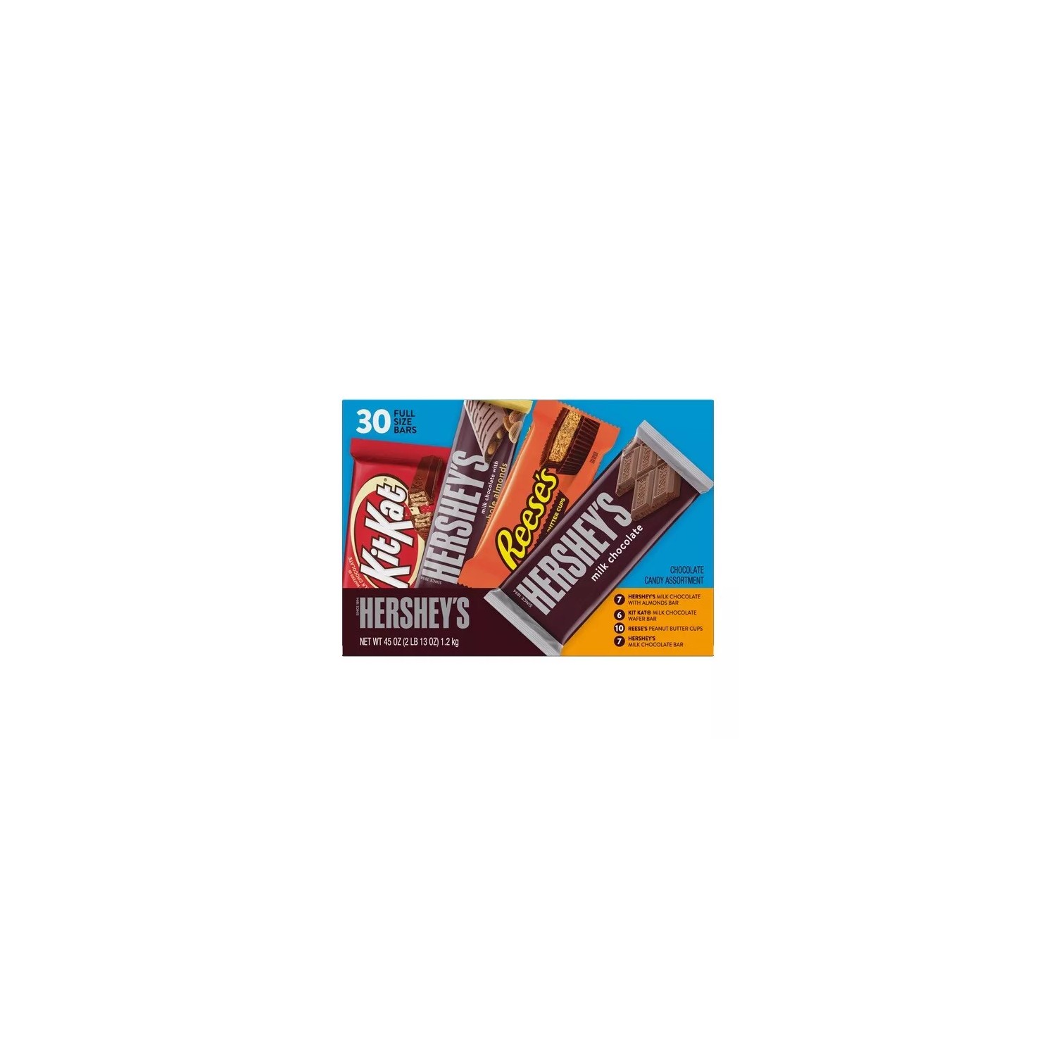 Hershey's, Kit Kat, Reese's Full Size Candy Bars 30ct – Ultimate ...