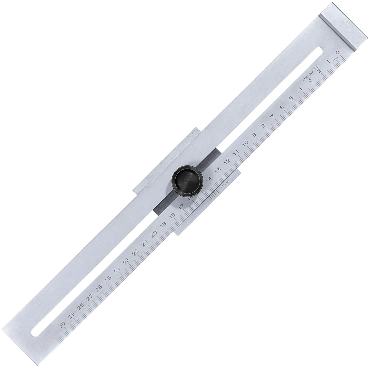Carbon Steel Marking Gauge, 0-300 mm Ruler with Parallel Sliding Line ...