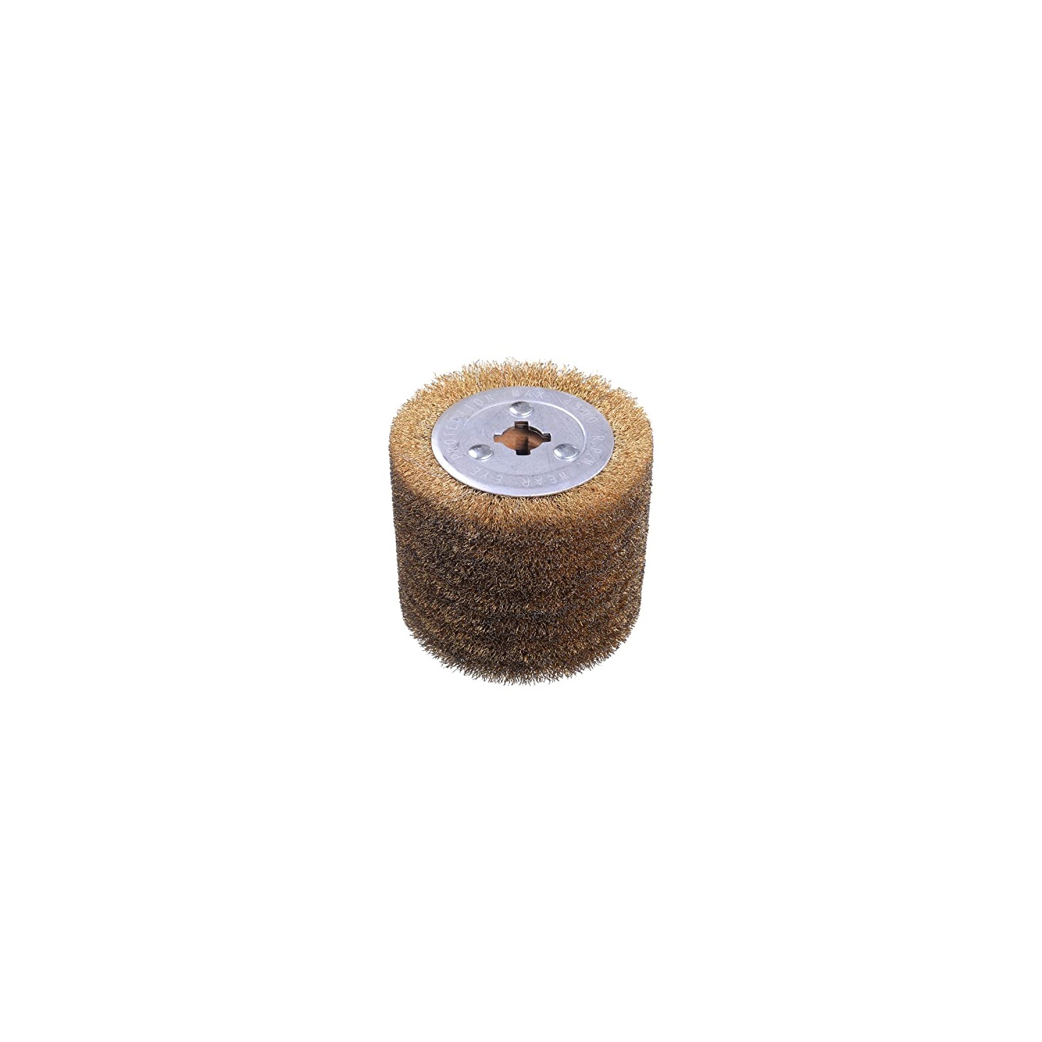 4.7" x 4" Stainless Steel Wire Brush Drum Surface Conditioning Tool ...