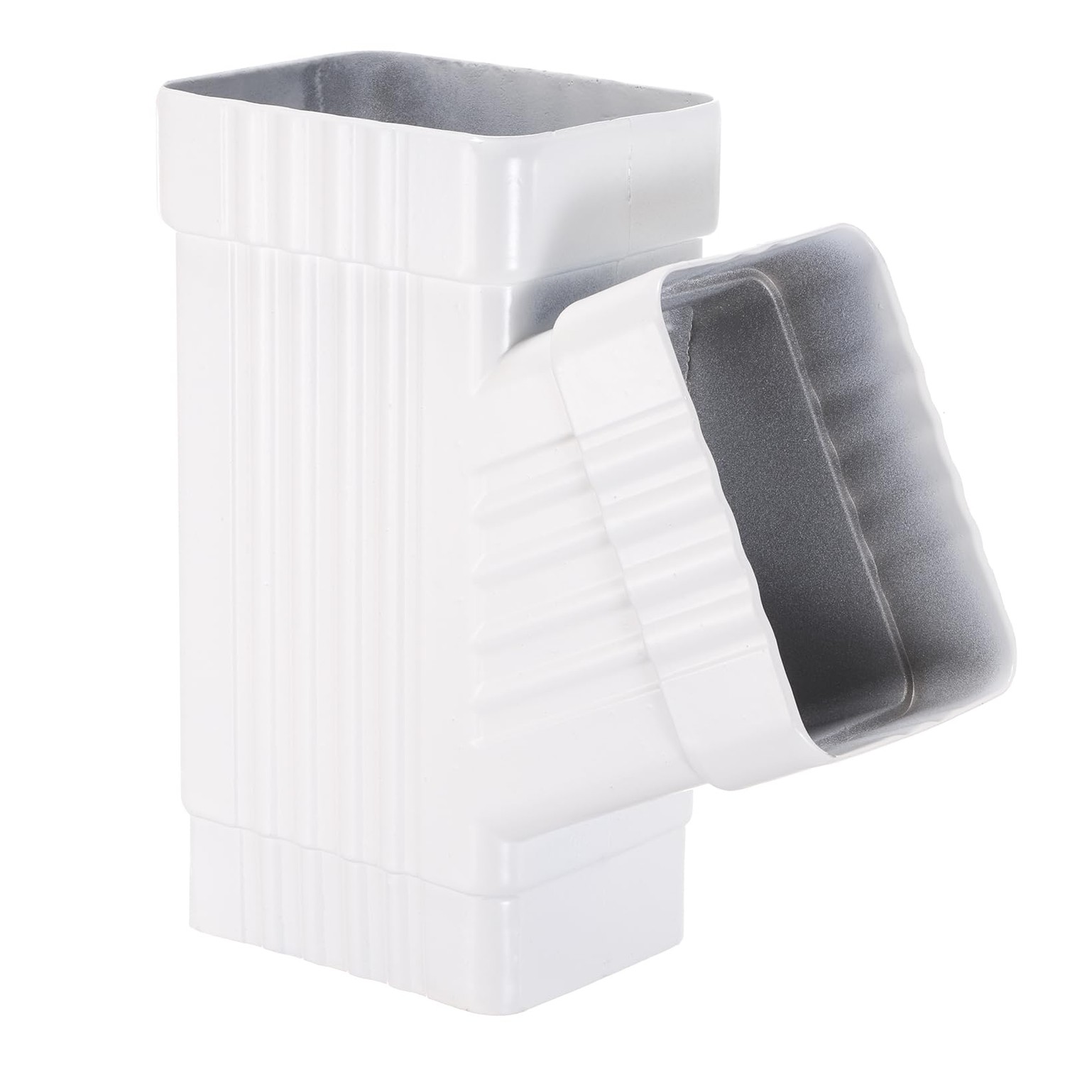 sourcing map Downspout Gutter Y Shape Connector 3x4 Inch Square ...