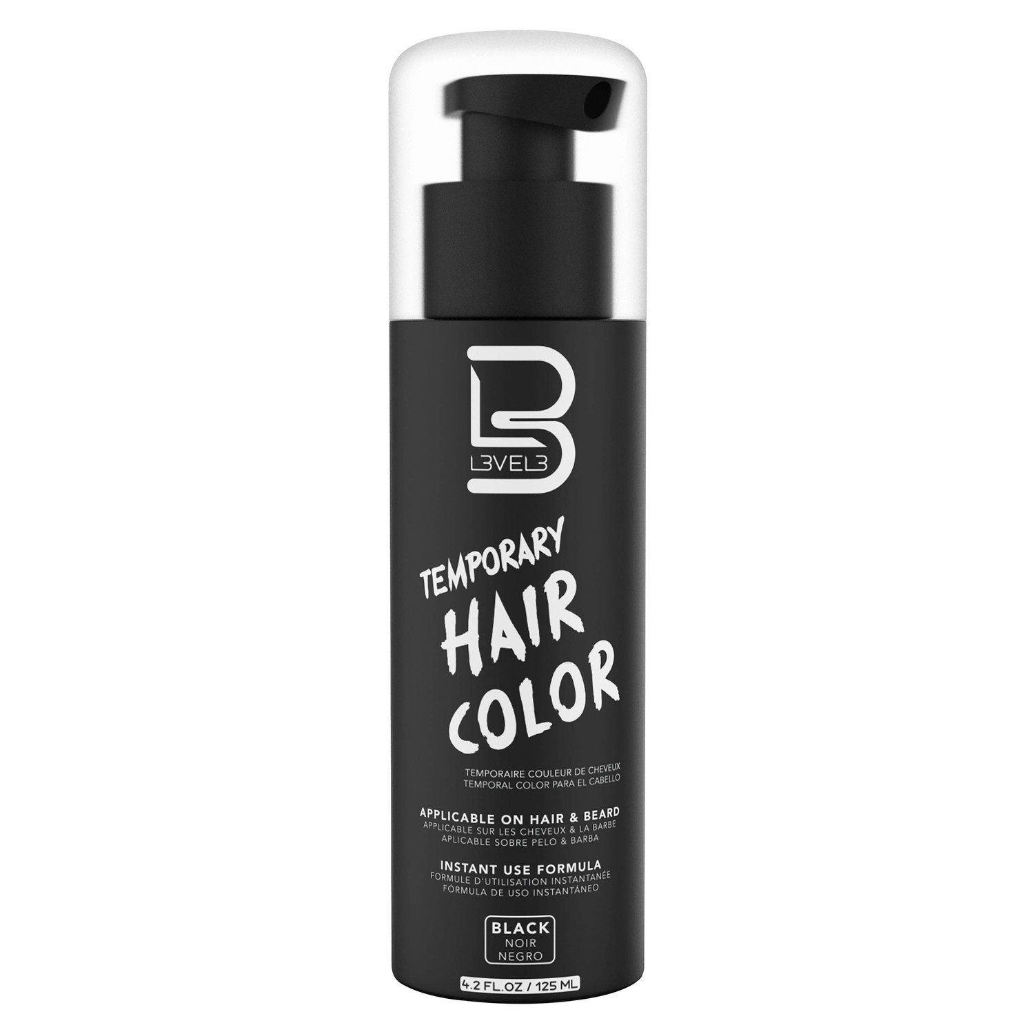 L3 - Temporary Beard Color - Full Beard in Minutes - Easy to Apply and ...