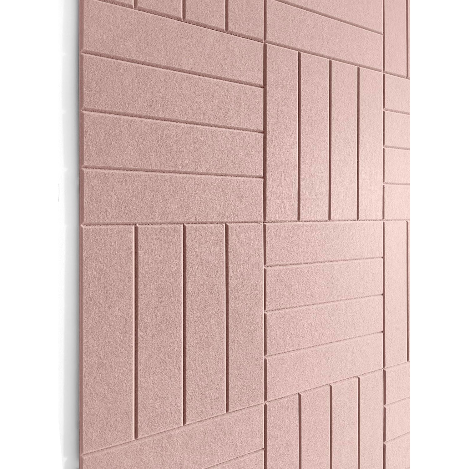 Large Cork Board Alternative - 12-Pack Felt Wall Tiles with Safe ...
