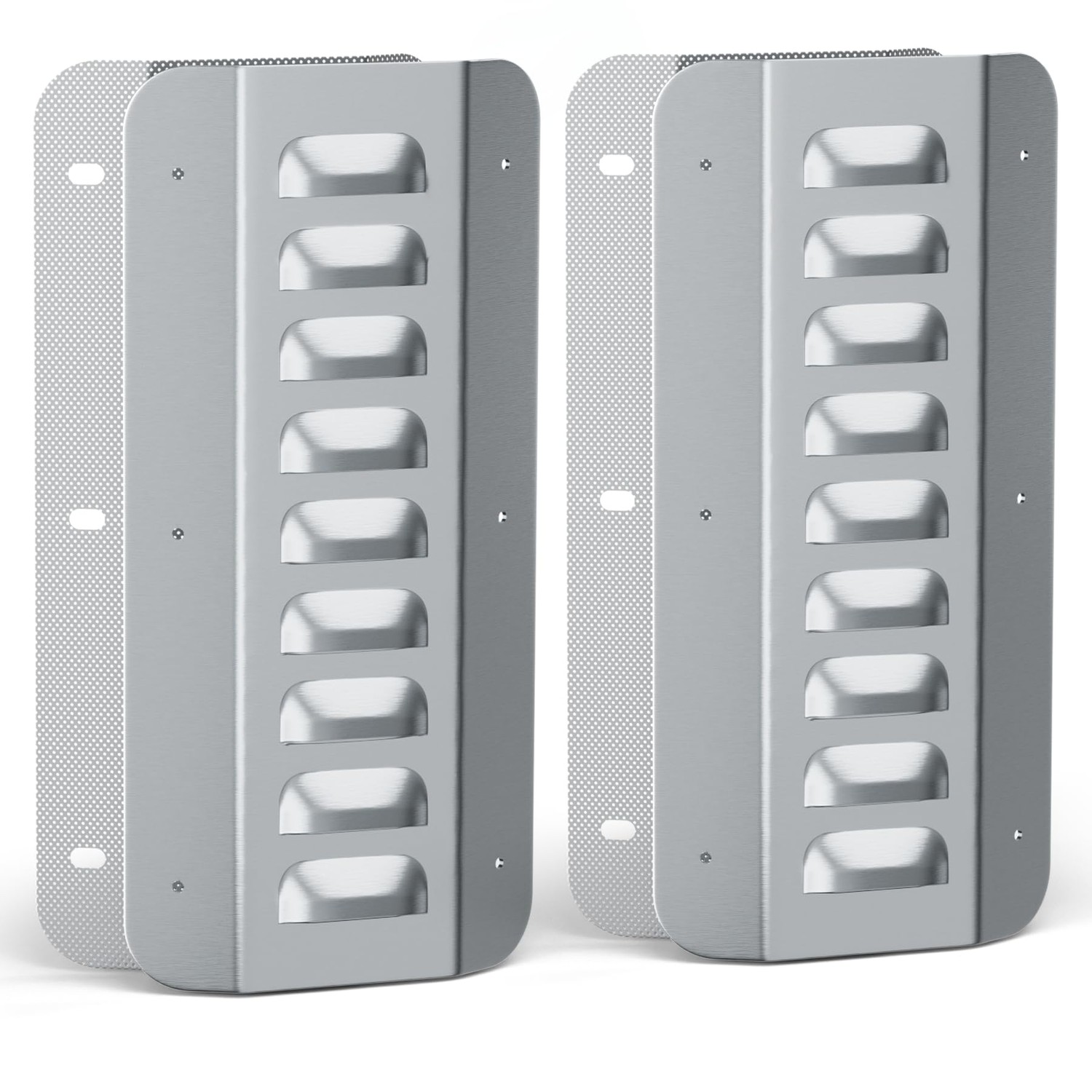 2 Pcs Shipping Container Air Vent Kits, Galvanized Steel Transportation ...