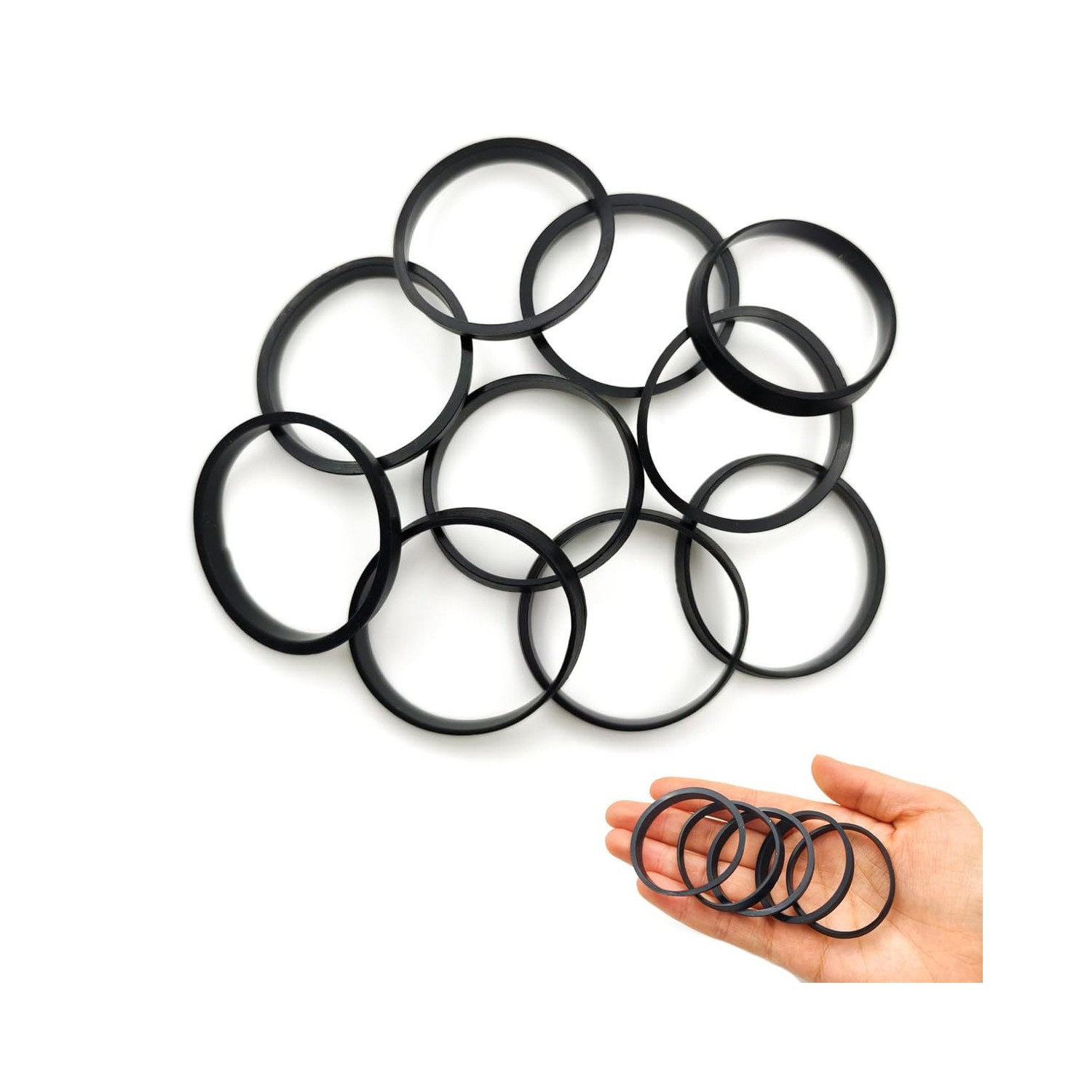 10pcs 40mm Rubber Washers For Plumbing Sink Pipe Fittings Sink Plug ...