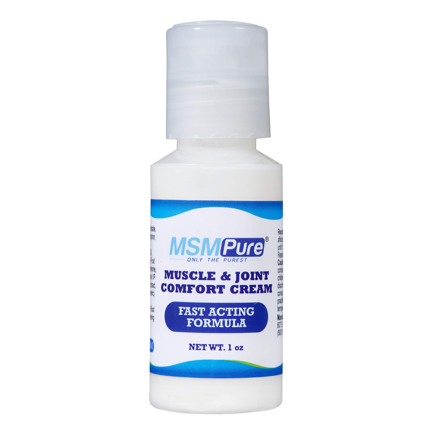 KALA HEALTH MSMPure Maximum Strength MSM Cream – 1 oz Travel Size, Fast ...