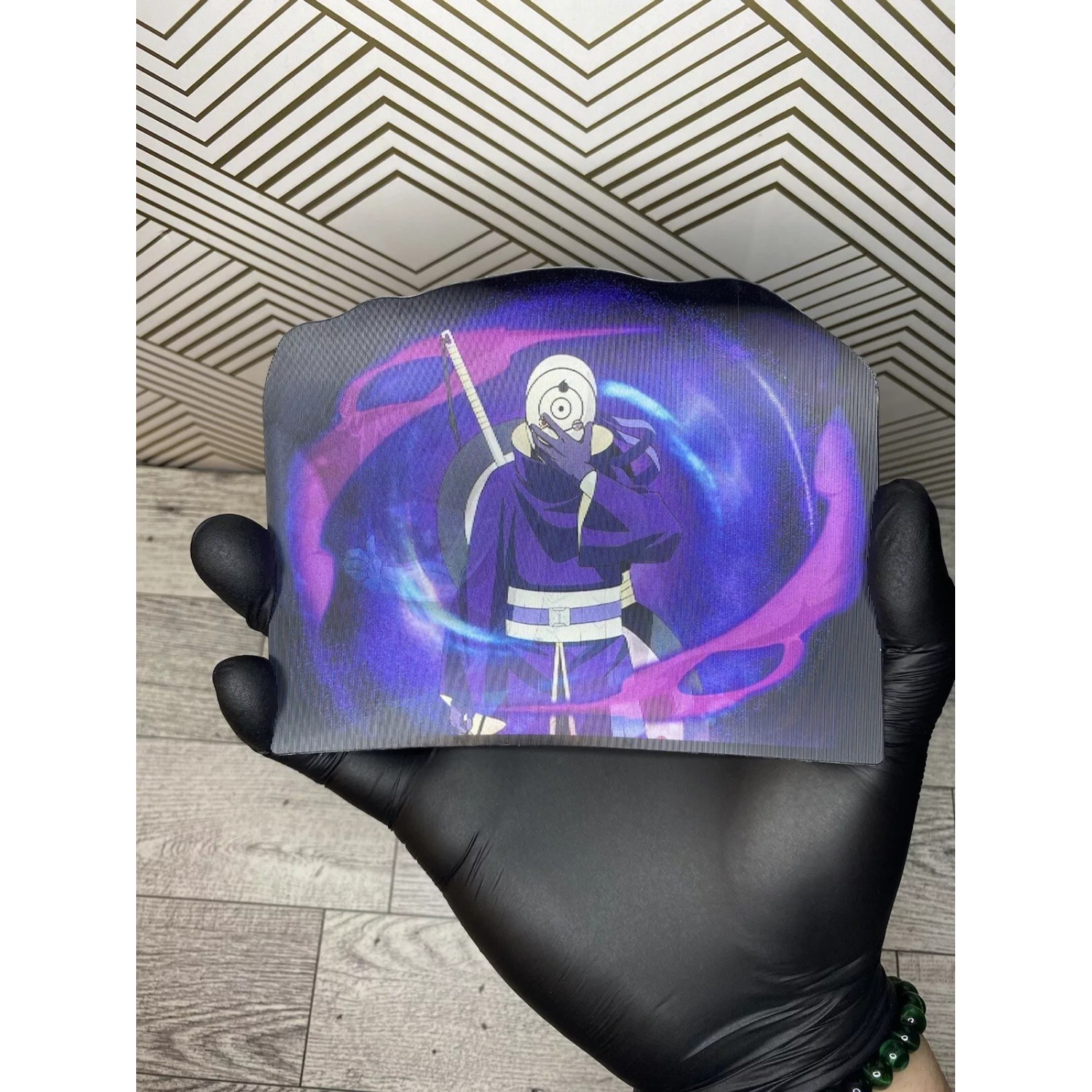 Naruto Shippuden Obito Uchiha 3D Lenticular Motion Car Sticker Decal ...