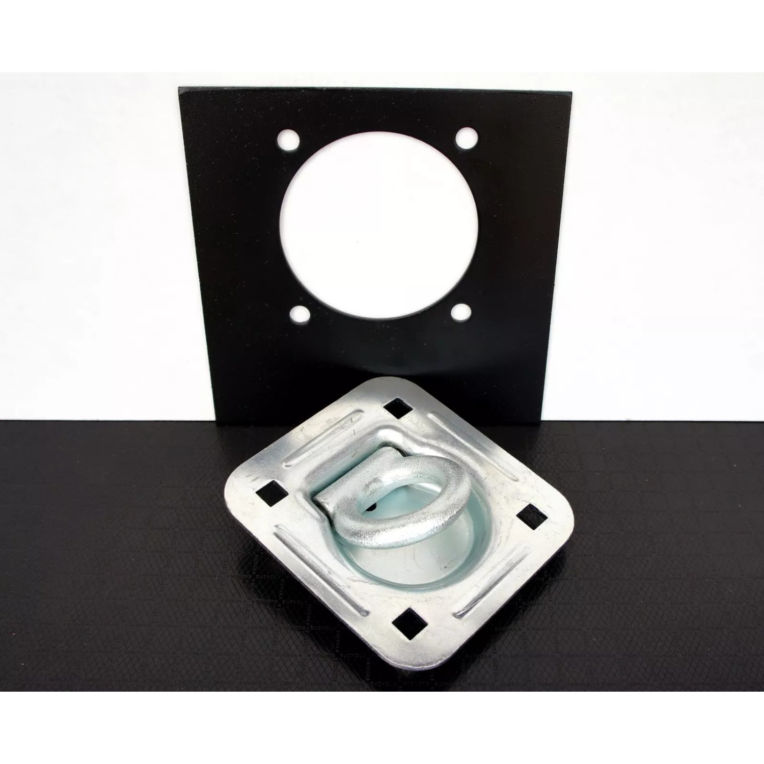PM 8 Recessed Floor D Ring w Backs Cargo Trailer Enclosed Trailer Flat ...