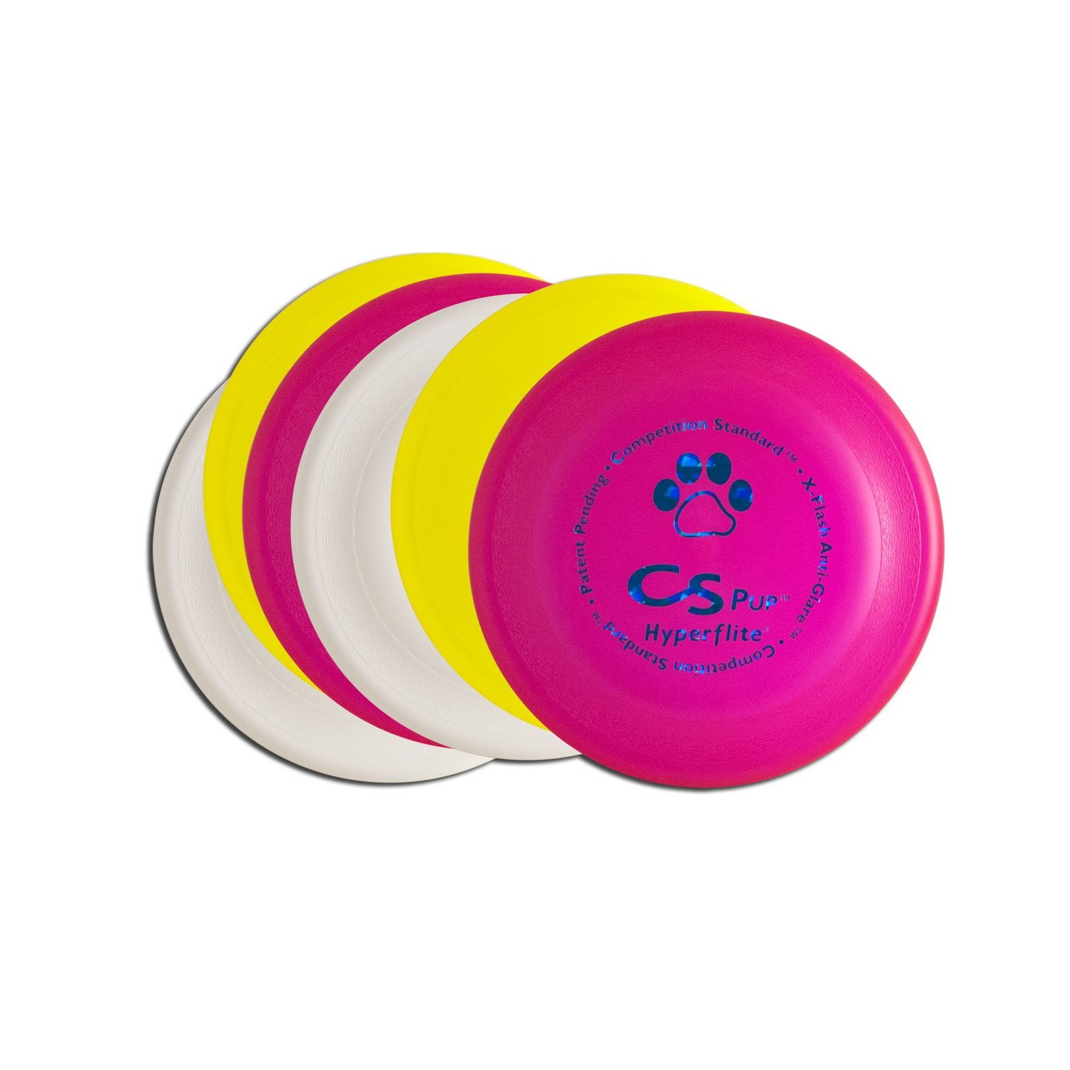 Hyperflite K-10 Pup Competition Standard Dog Disc - Assorted Colors ...