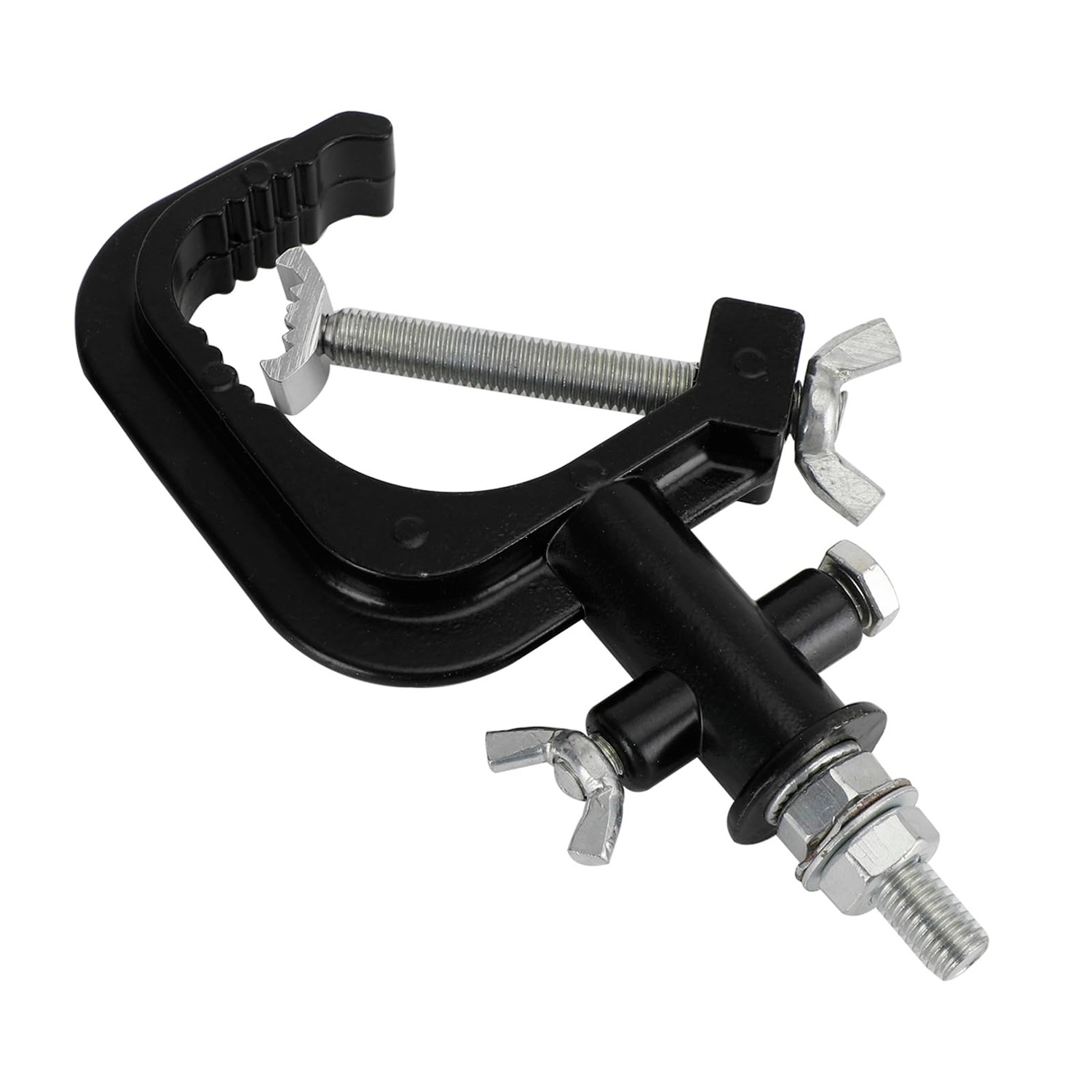 Artudatech Black Aluminum Clamp Hangers For Stage Lighting Drop ...