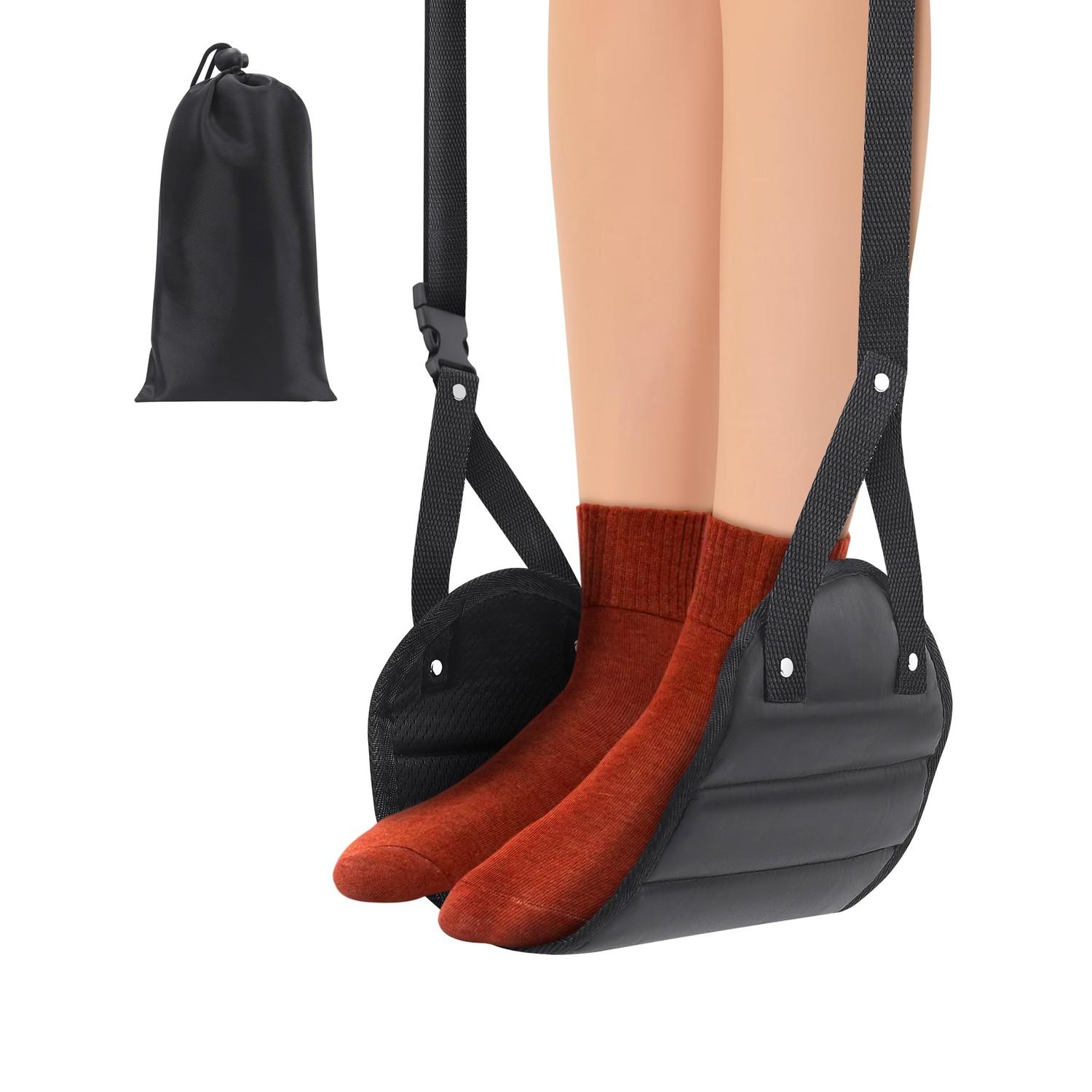 Airplane Foot Hammock, Airplane Foot Rest for Travel Essentials ...