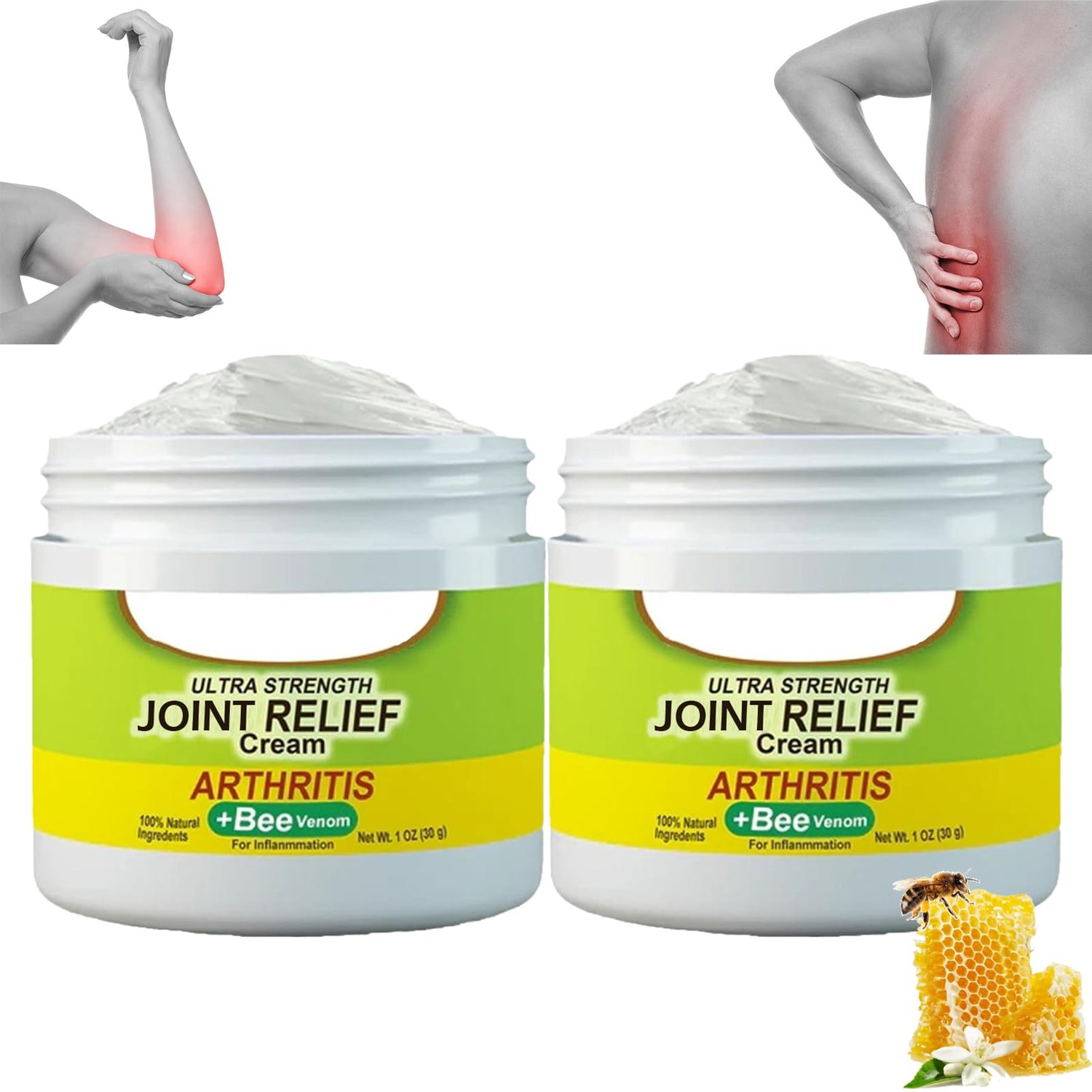 Bee Venom Joint and Bone Cream, 30g Bee Venom Joint and Bone Relief ...
