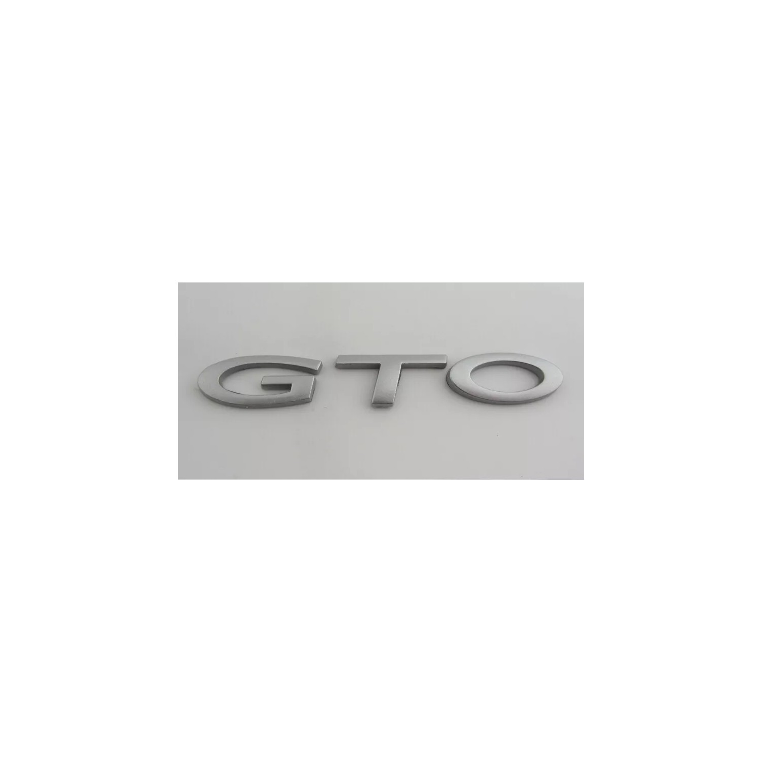 gtog8ta 04-06 Pontiac GTO Kidney Grille Grill Emblem Letters SILVER ...