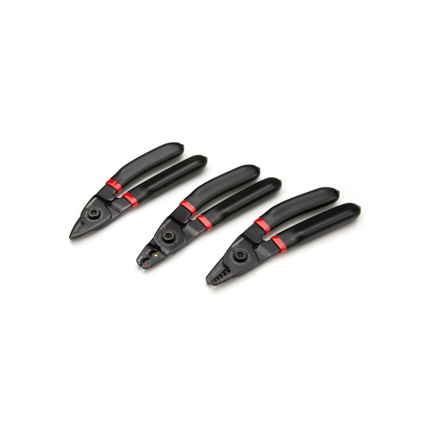 Steelman 3-Piece Mini Wire and Cable Electrician Tool Set (Wire Cutter ...