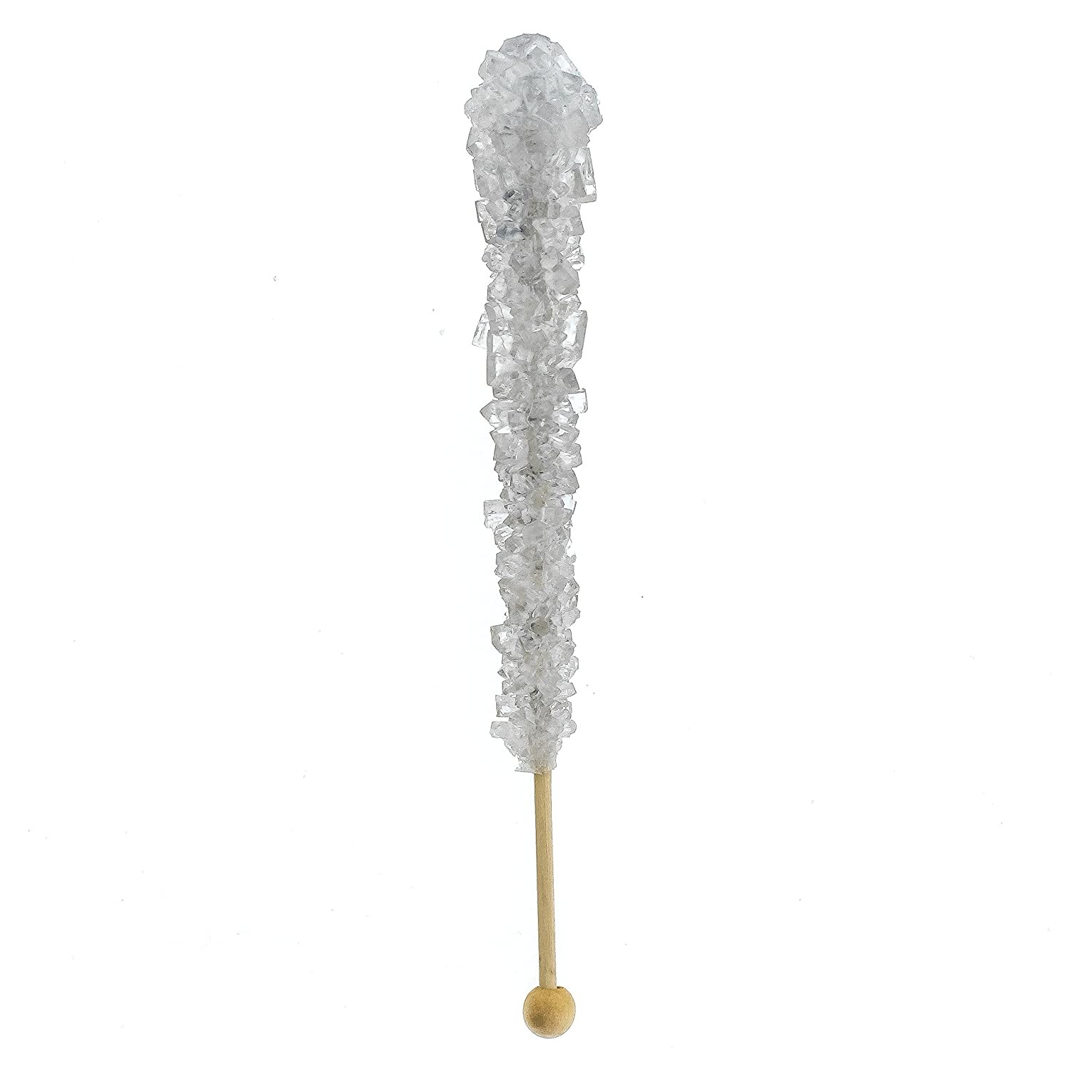 12 SILVER ROCK CANDY STICKS - EXTRA LARGE - ORIGINAL FLAVOR ...