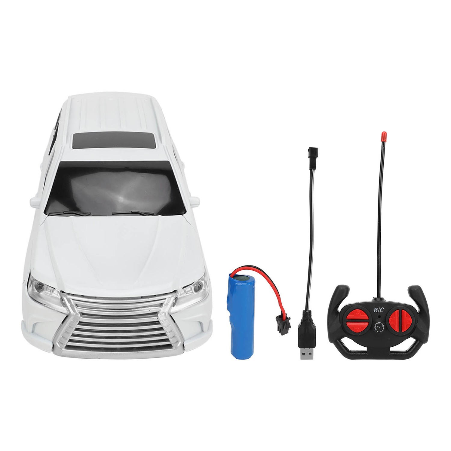 Electric Remote Control Car 4 Channel Wireless Electronic Sport Racing ...