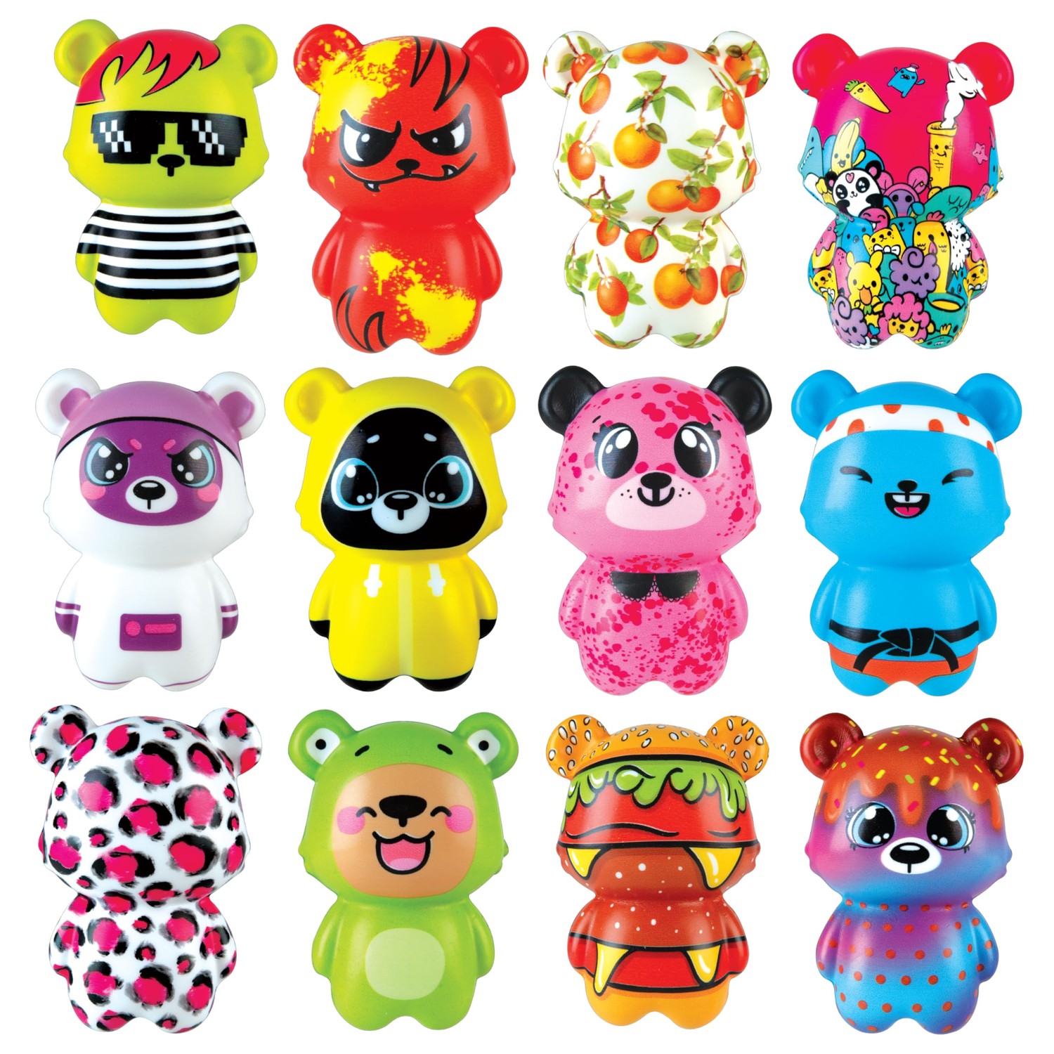 ORB Very Beary Collectible Series 1 Assorted Ultra Bears 3 Pack ...