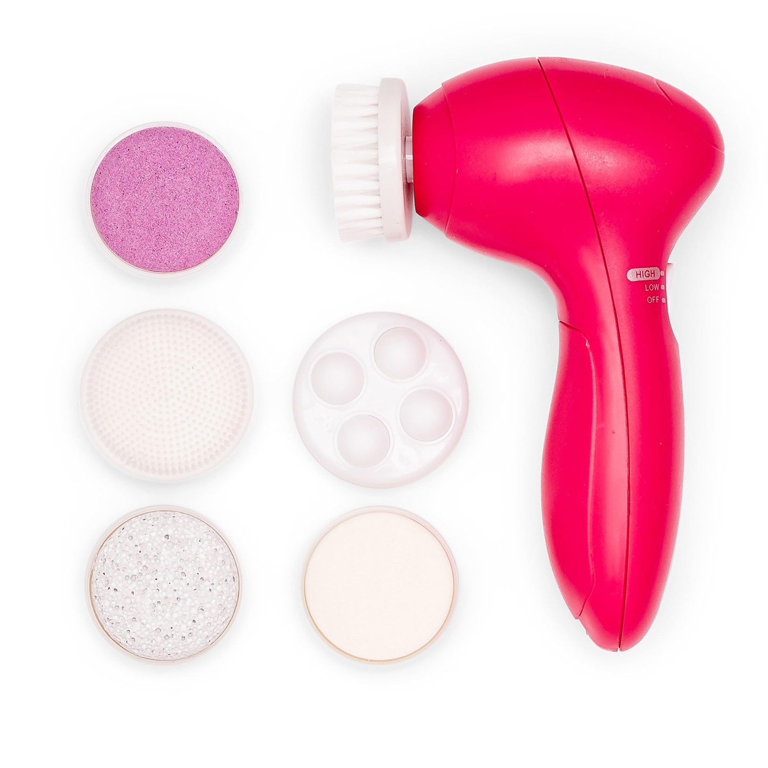 Zoe Ayla 6 in 1 Electric Facial Cleansing Set, 7 pcs - Deep Pore Face ...
