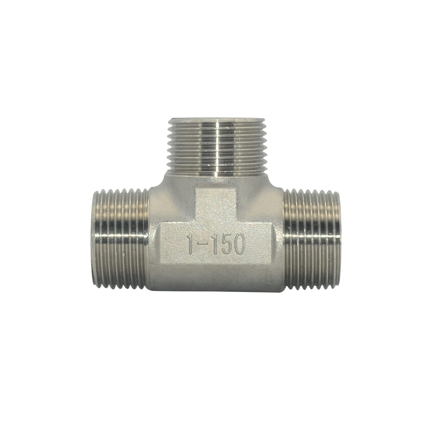 DAN SPEED SS304 NPT Pipe Fittings, Casted Male Tee Fitting, 3 Way ...