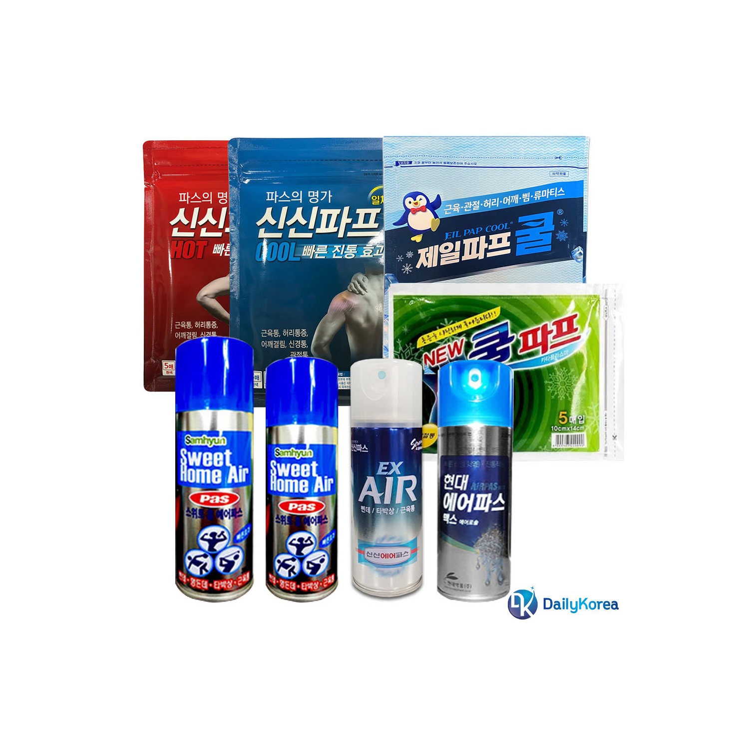 Shinshin Pap Cool Pap Air Paste Collection Stiff Shoulder Cool/Hot ...