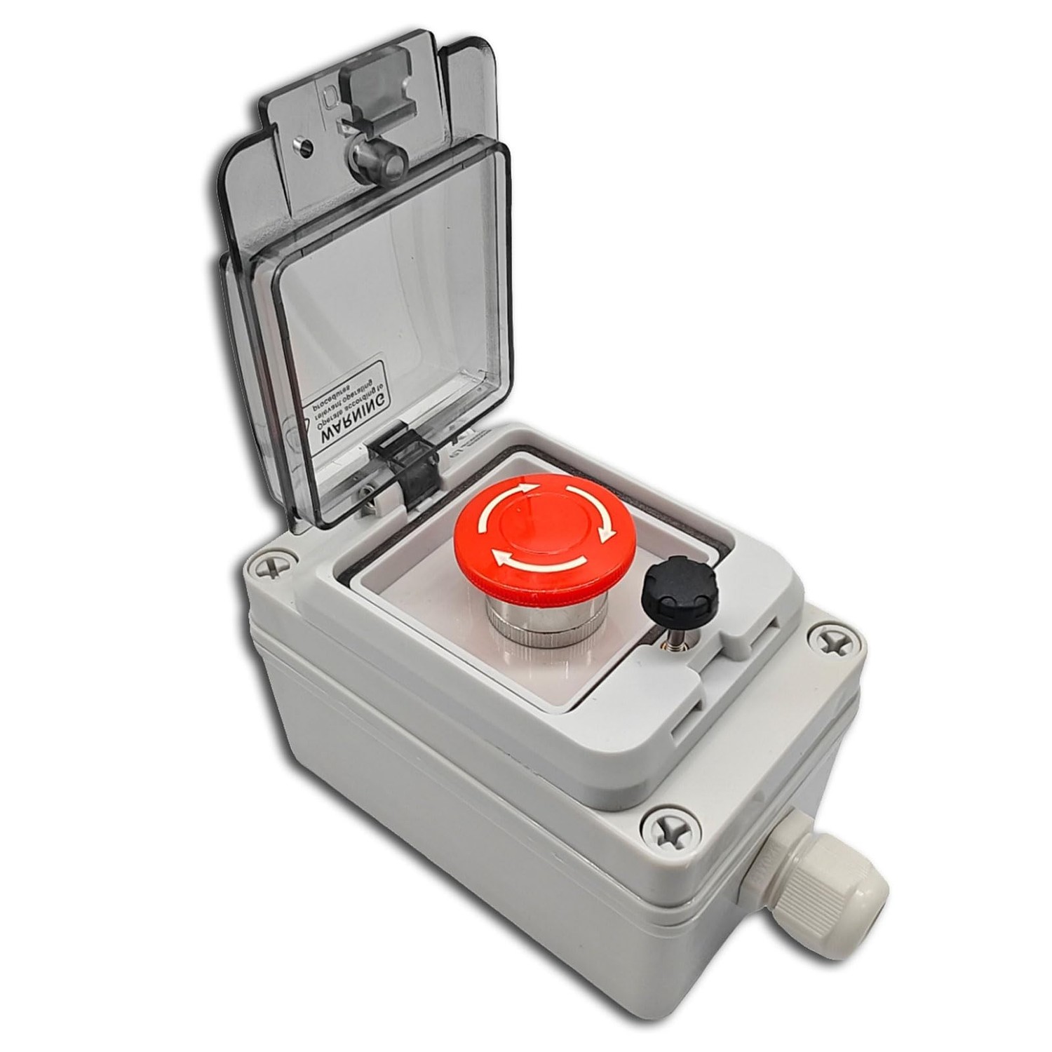 Emergency Stop Button Box 660V 10A Waterproof Outdoor, Emergency ...