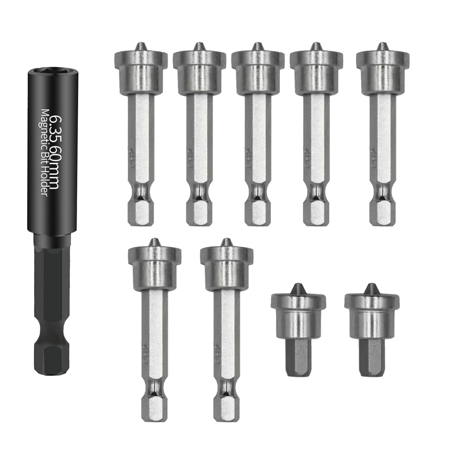 Wjelet 10pcs Screw Depth Setter, 1/4 Hex Shank Drywall Screw Driver Bit ...