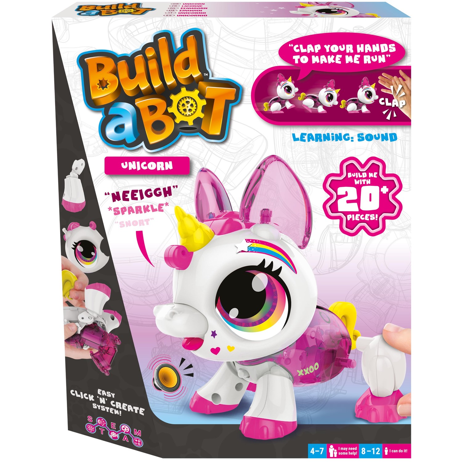 Build-a-Bot: Unicorn | Build Your Own Interactive Pet Unicorn | Easy ...