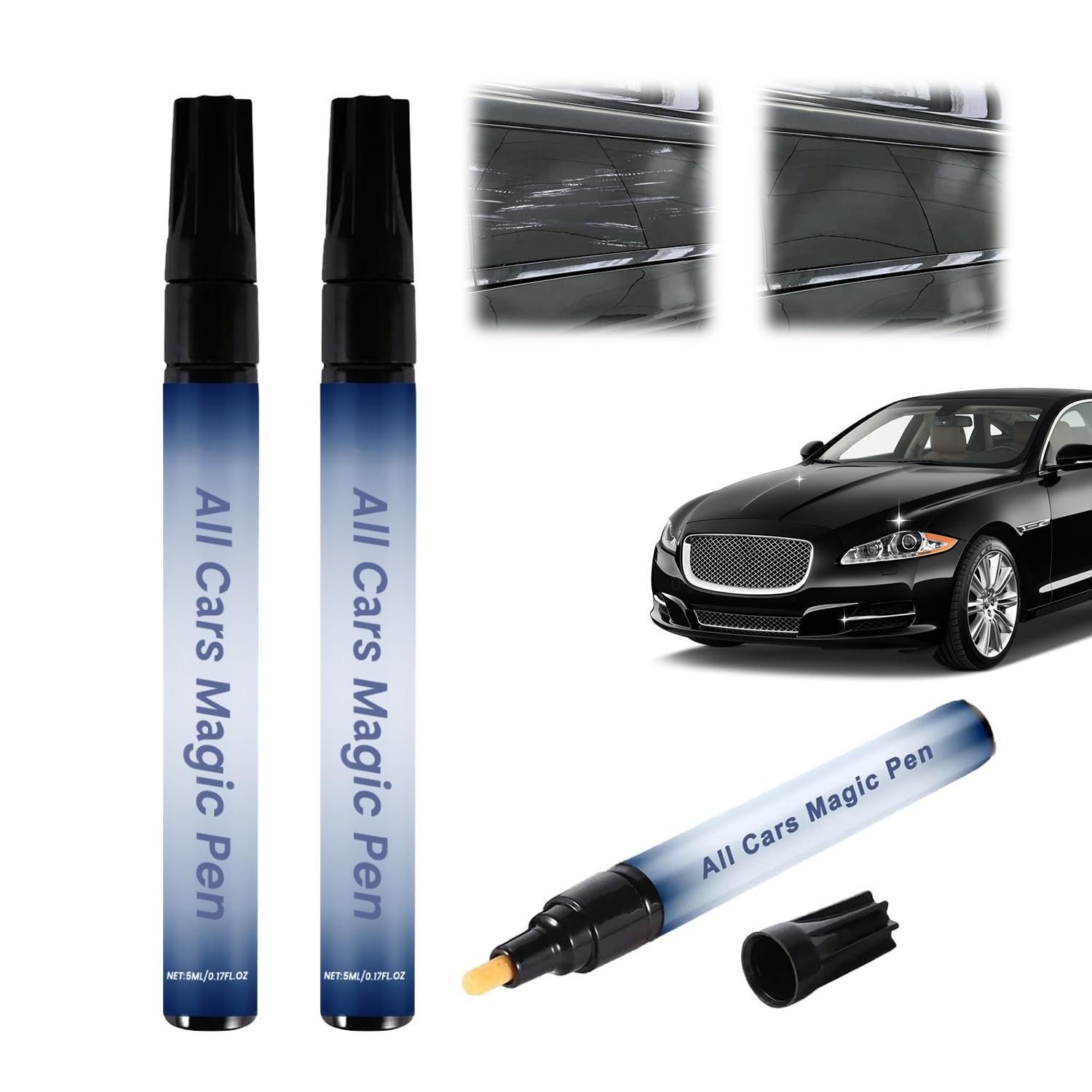 2Pcs All Cars Magic Pen-All Cars Magic Pen for Car Scratches,Car ...