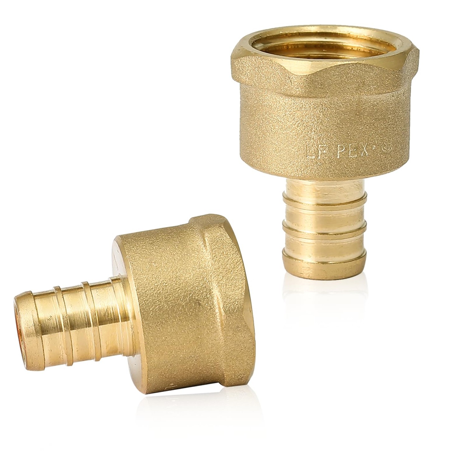 HeSun 40-Pack PEX Fittings, 1/2" PEX x 1/2" Female NPT, 1/2 Inch Pex ...