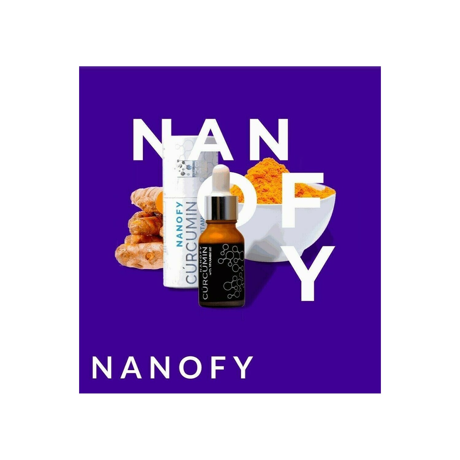 Nanofy Curcumin with Vitamin D, Powerful anti-inflammation and anti-oxidant - ibspot.com