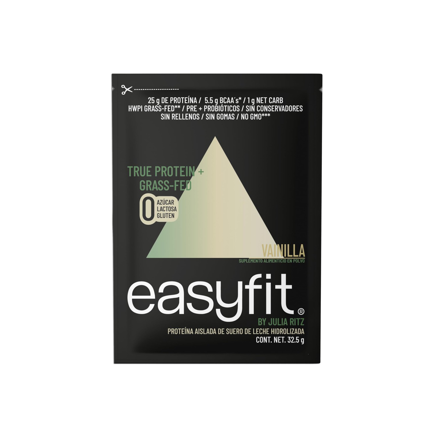 Easy Fit by Julia Ritz |14 Sobres de 32.5g - Proteina Premium GRASS-FED ...