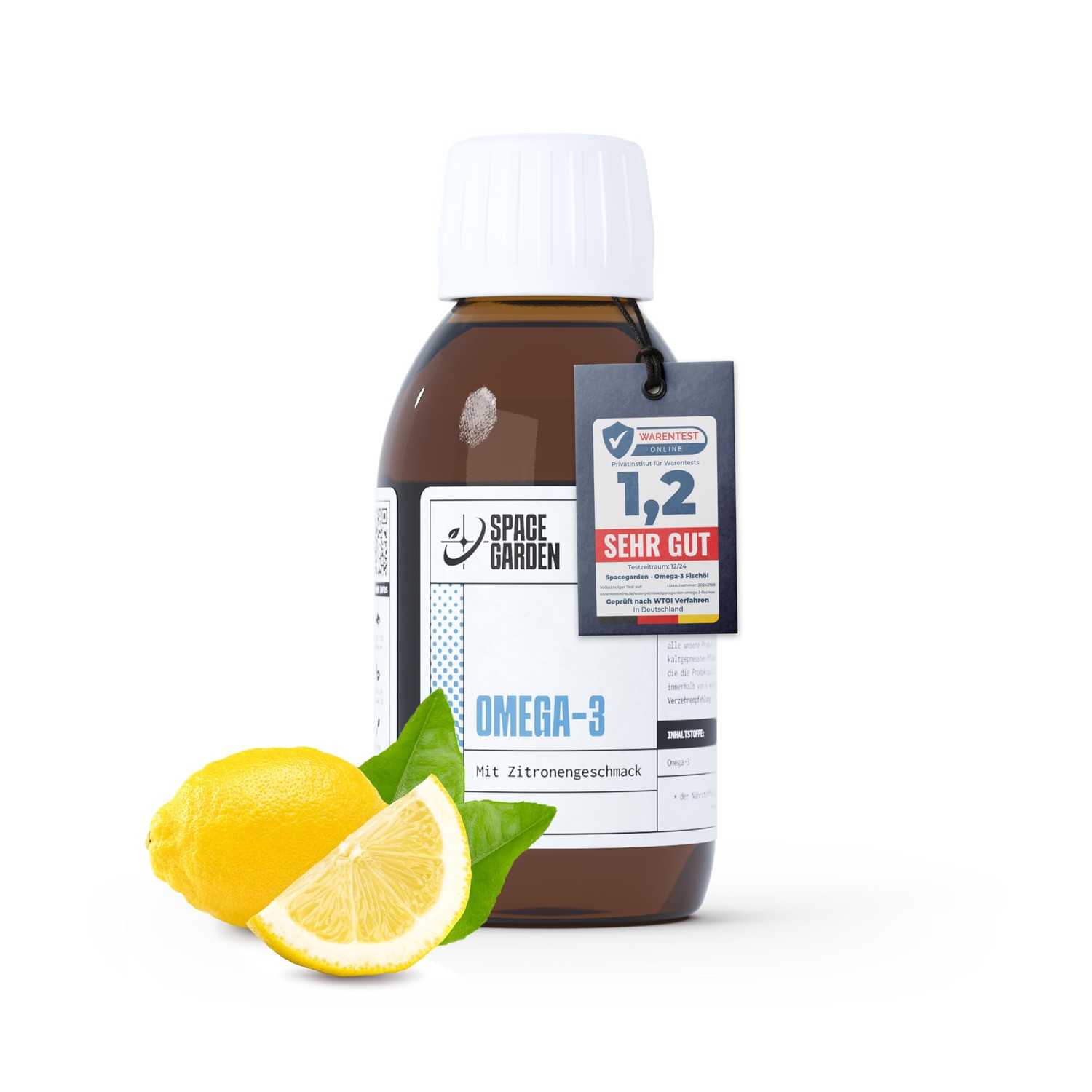 Omega-3 fish oil with DHA, EPA and DPA. High dose: 1,130 mg Omega 3 per ...