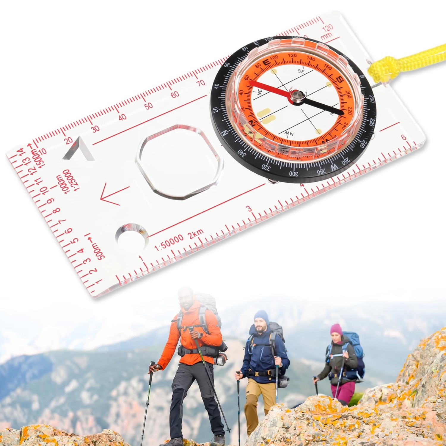 Navigation Compass, Map Compass Explorer Compass for Expedition Map ...