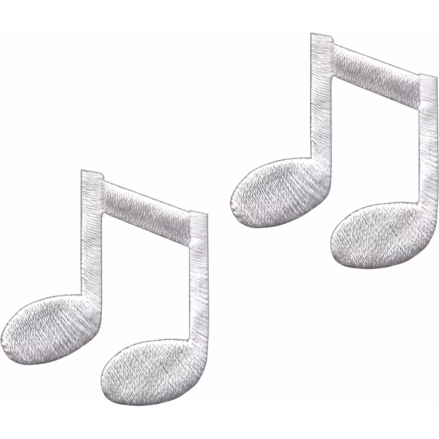 Square Deal Recordings & Supplies Patch 2 Pack - Music Notes White ...