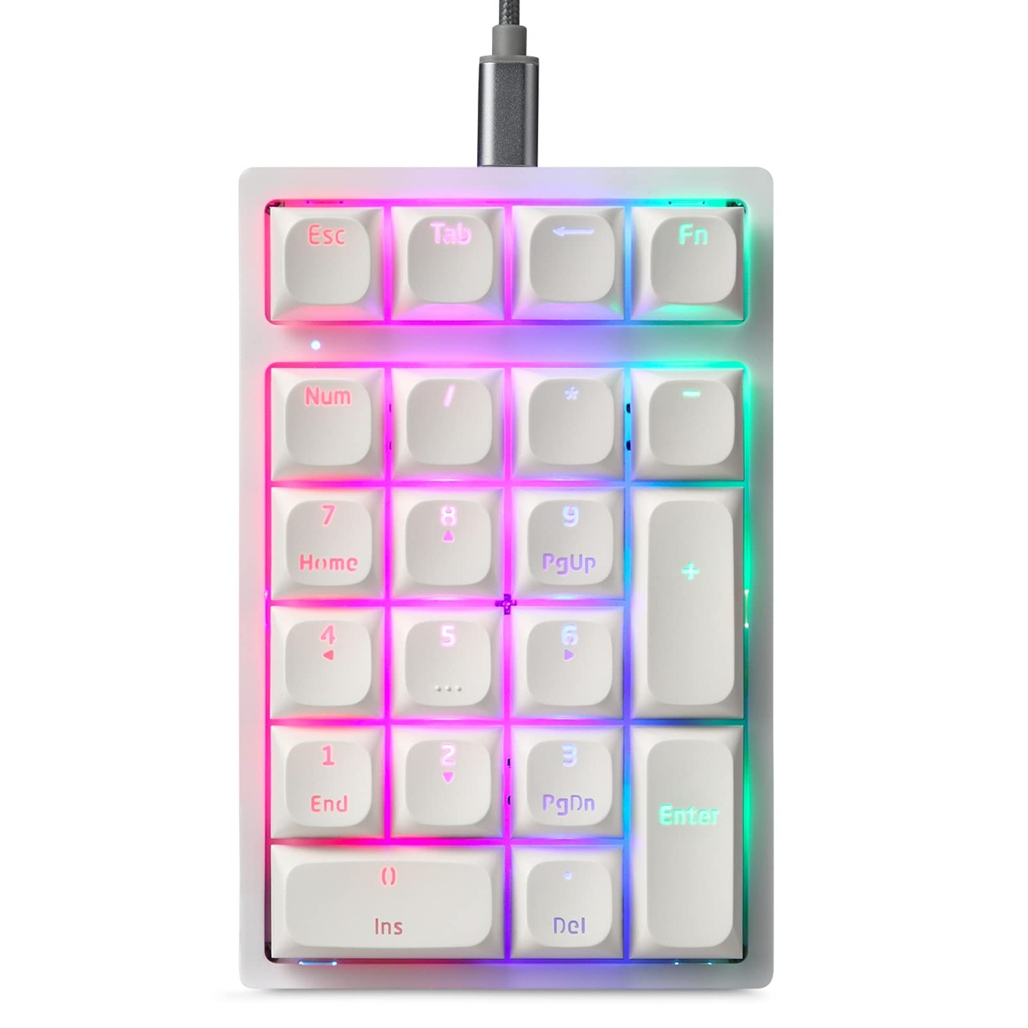 MOTOSPEED Mechanical Numeric Keypad Hot-Swap GATERON Switch Wired ...